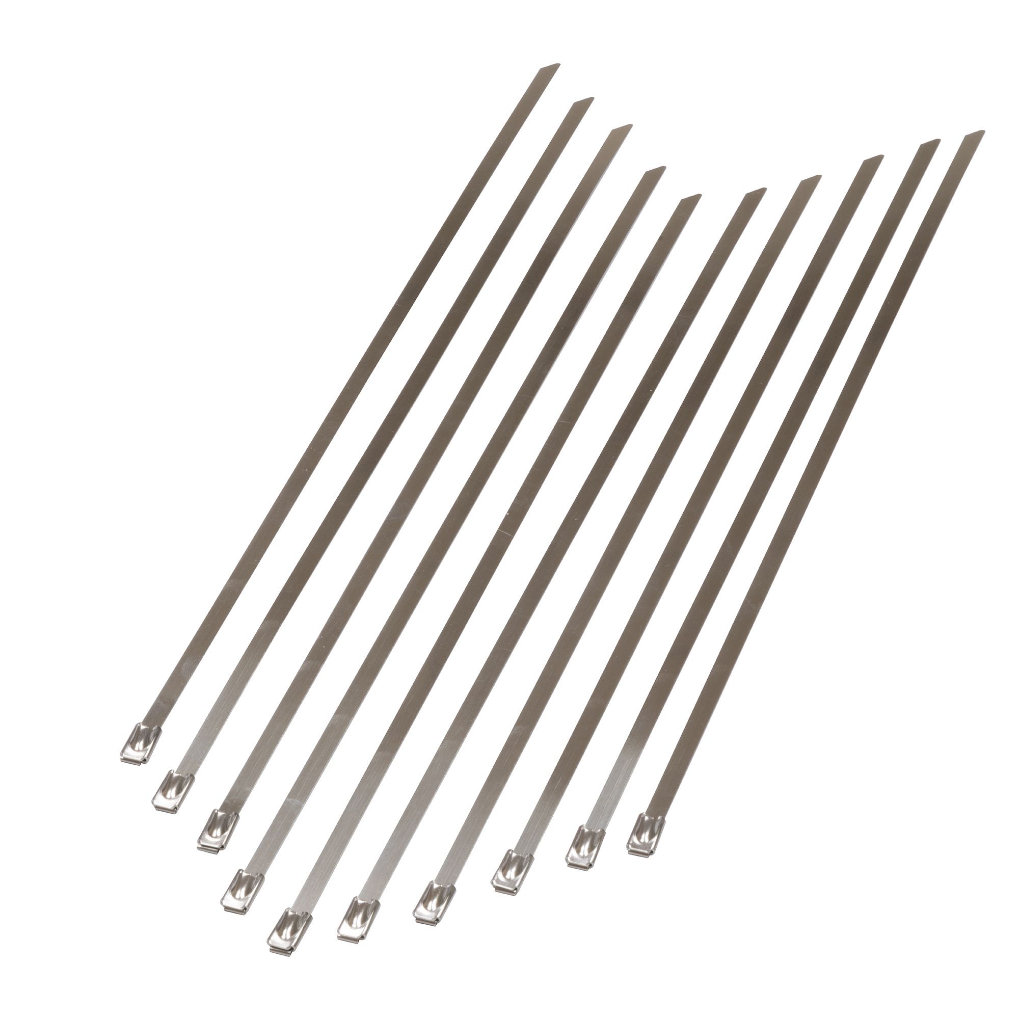 D-Line Silver Fire-rated Cable tie (L)360mm, Pack of 10 | DIY at B&Q