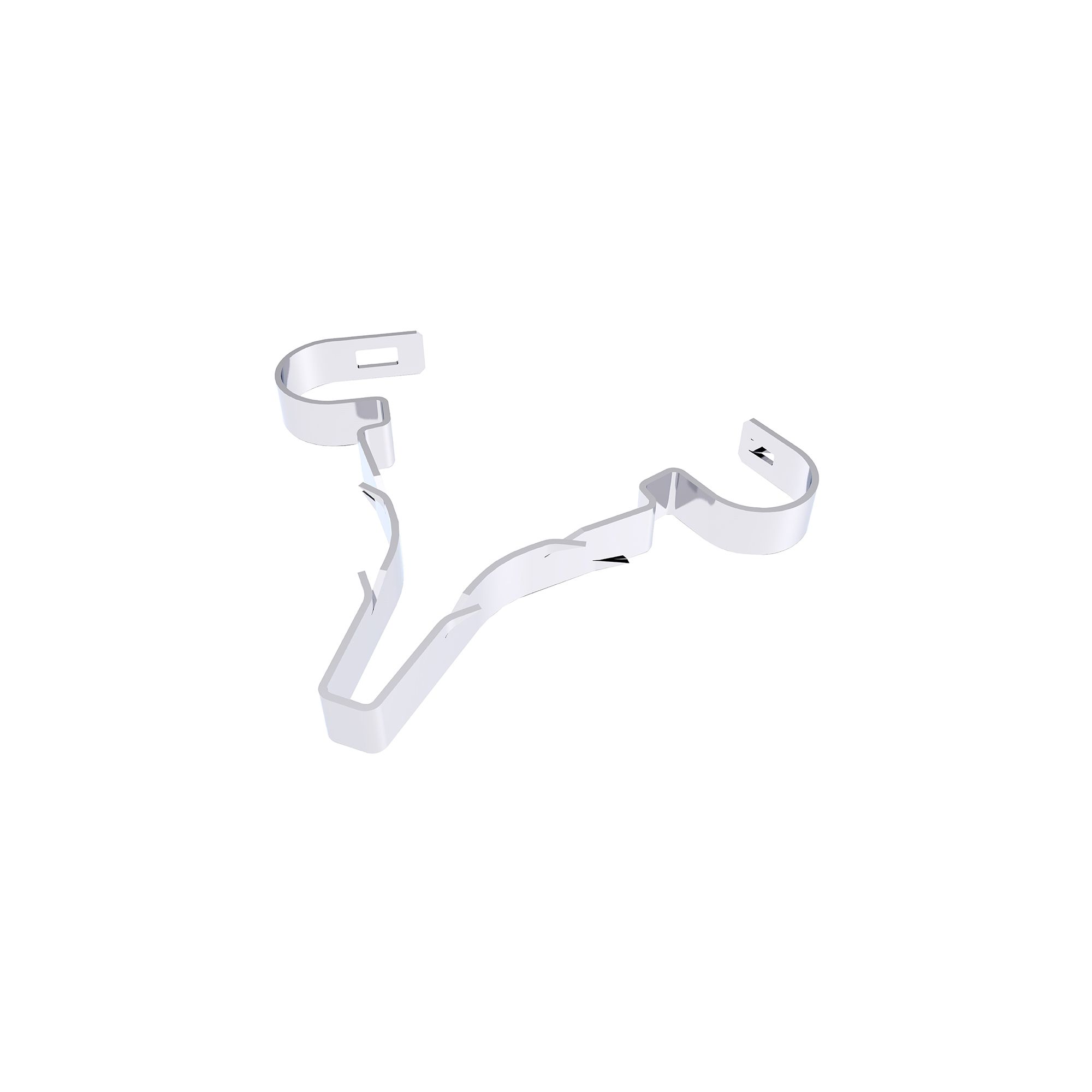 D-Line Single Steel Round 10mm Not self-adhesive Fire-rated Stag clip ...