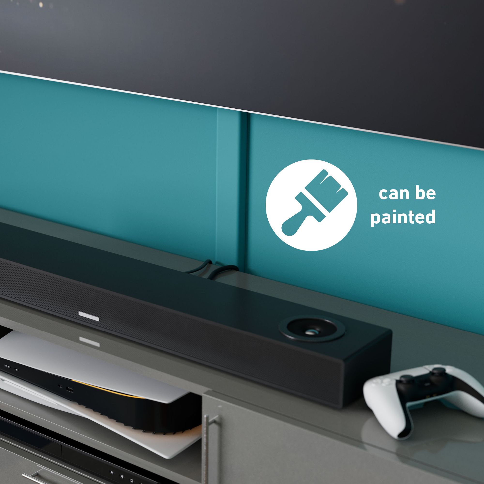 D-Line White Flat Decorative trunking,(W)60mm (L)0.76m (H)15mm