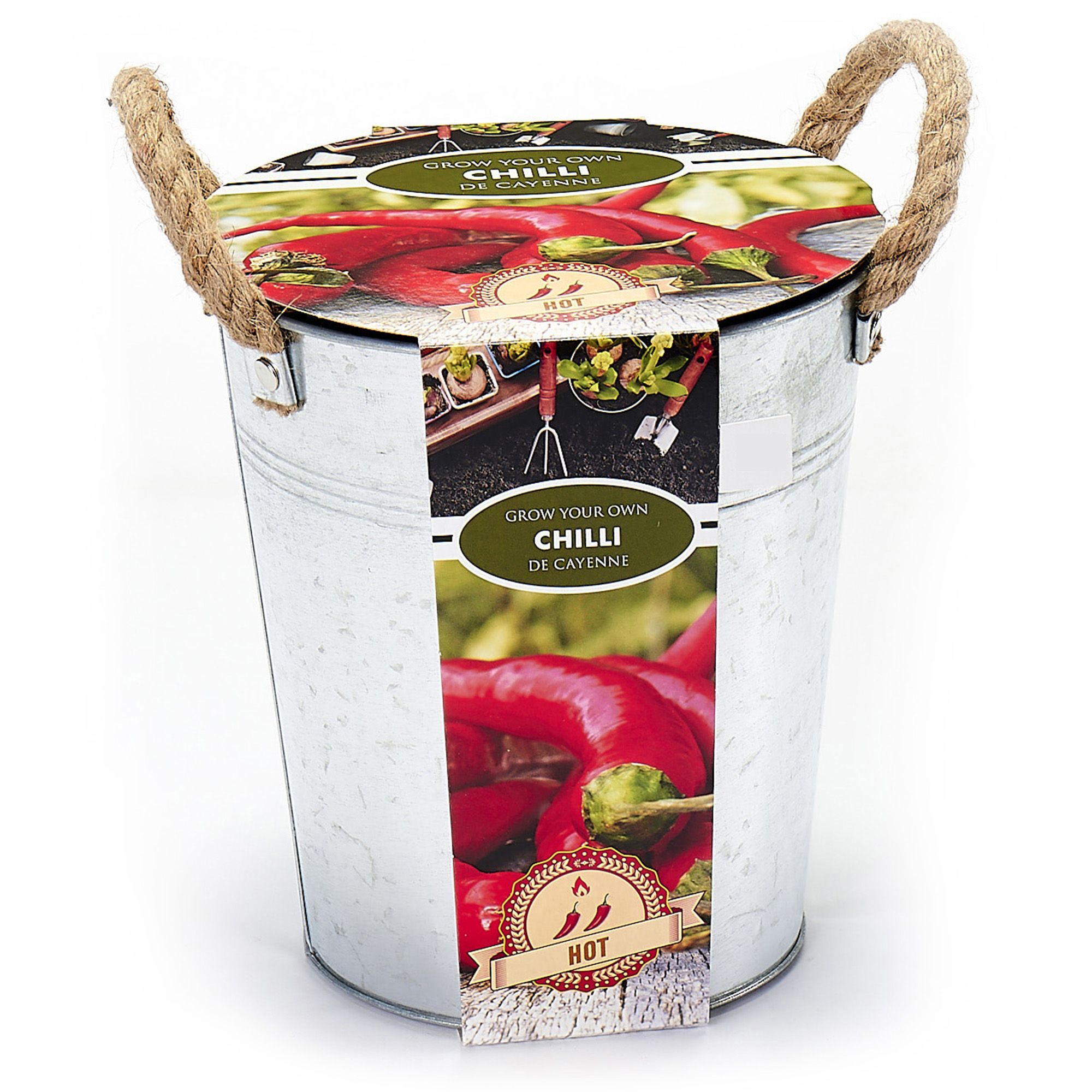 De Cayenne Chilli Growing kit