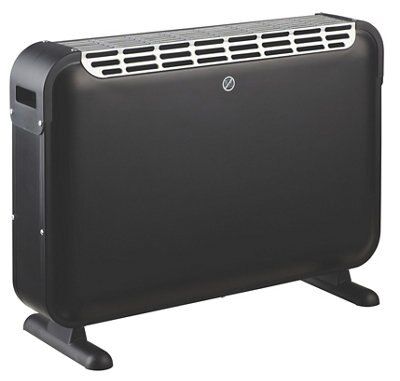 De’Longhi Black Convector heater | DIY at B&Q