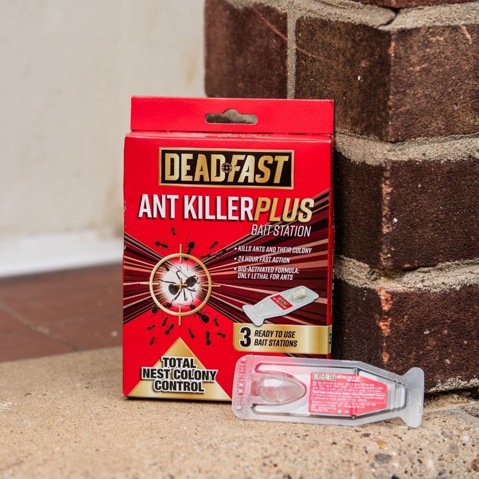 DEADFAST KILLER PLUS ANT BAIT STATION GEL PACK OF 3 53G