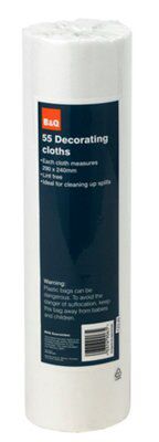Decorating cloth, Pack of 55