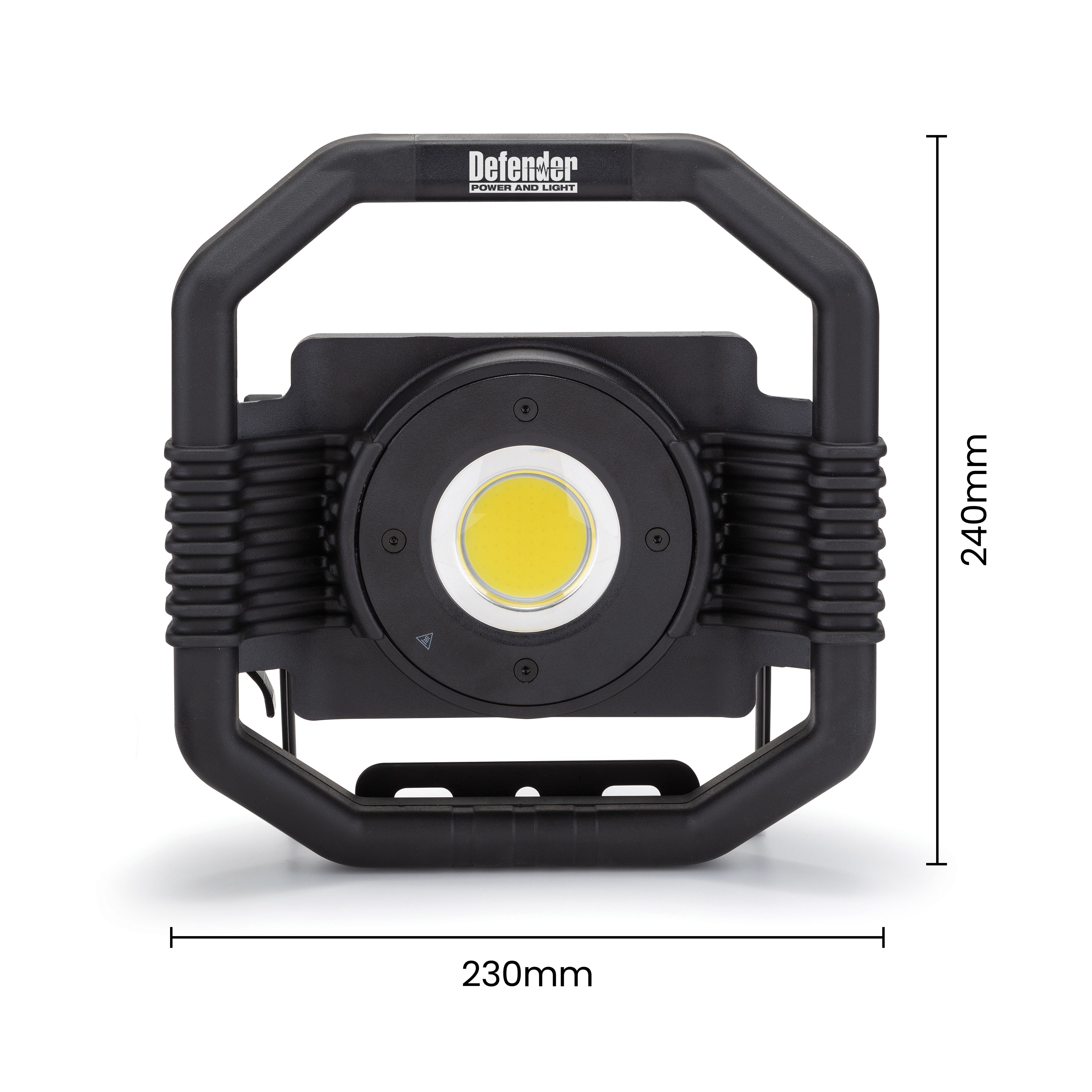 Defender 230V 30W Cordless Integrated LED Rechargeable Work light, 3000lm