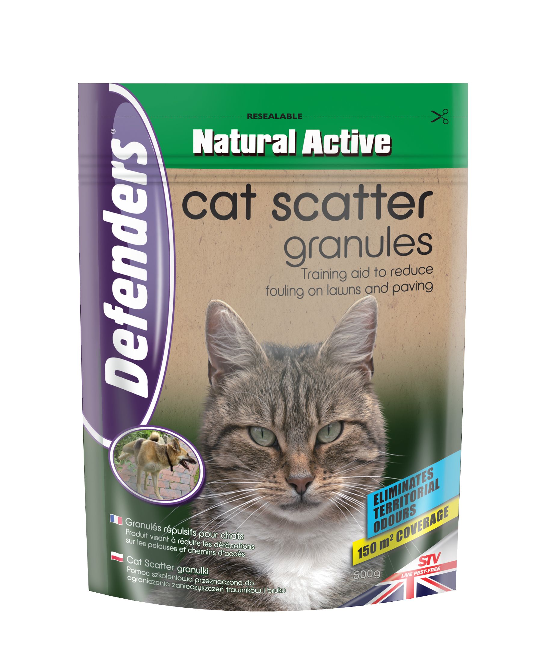 Defenders Cat scatter granules 500g | DIY at B&Q