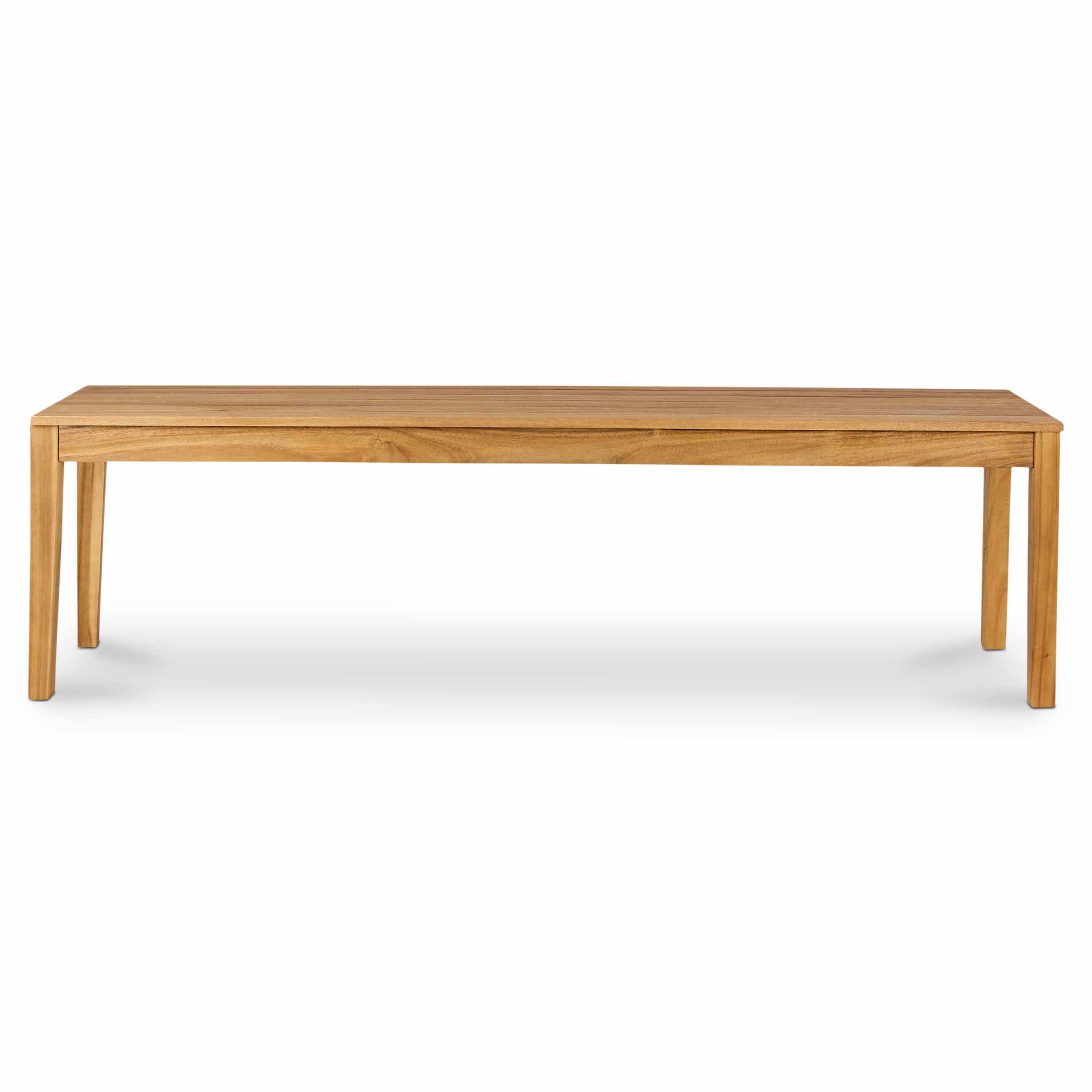 Denia Wooden Natural Bench | DIY at B&Q