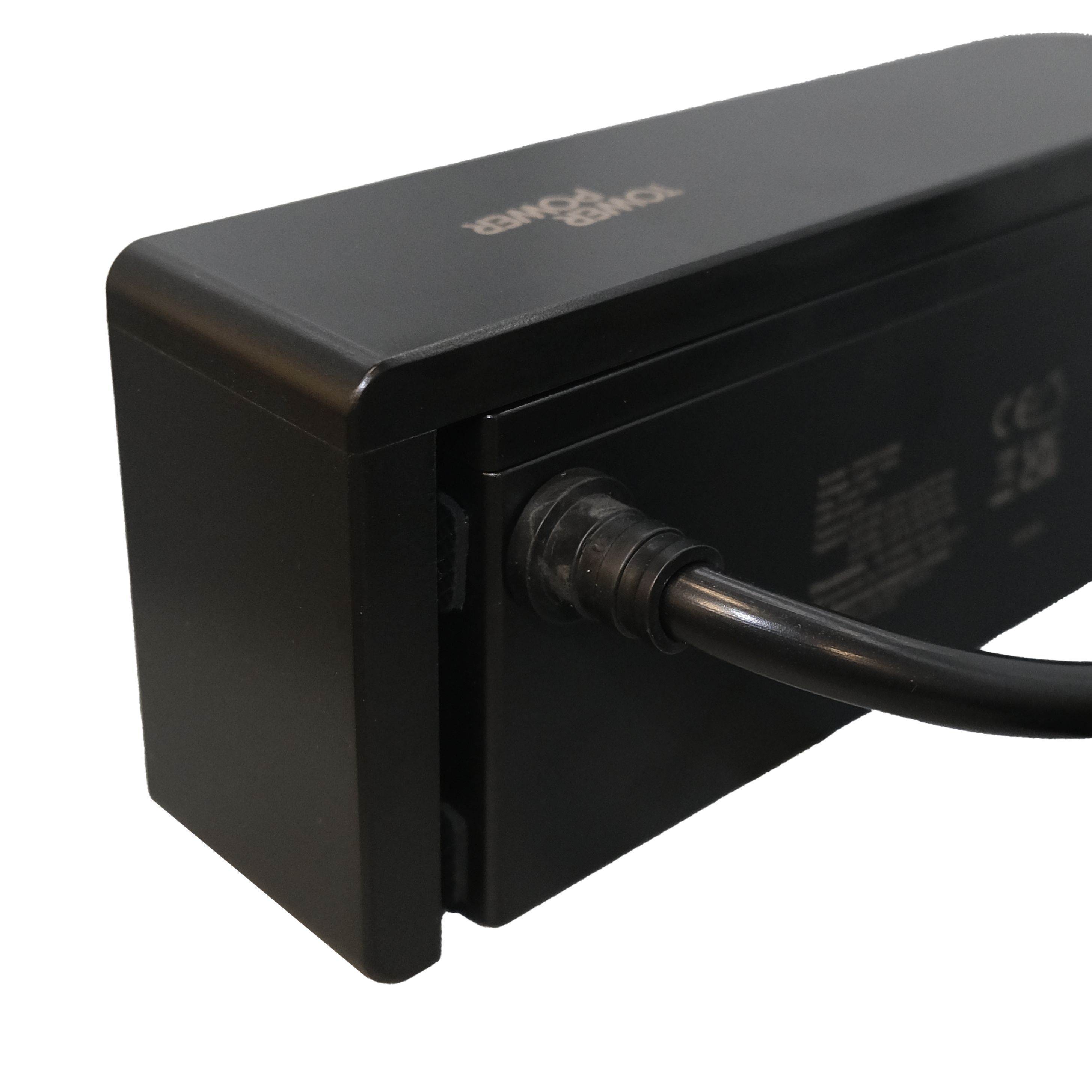 Deta Black 13A 2 socket Travel extension lead with USB, 1.5m