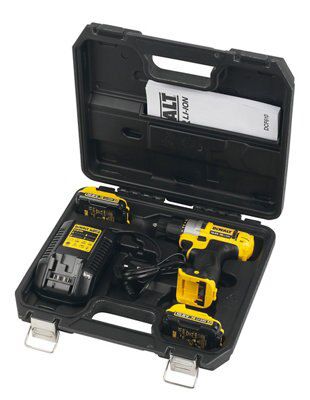 DeWalt 10.8V 2 x 2 Li-ion Cordless Screwdriver DCF610D2GB | DIY at B&Q