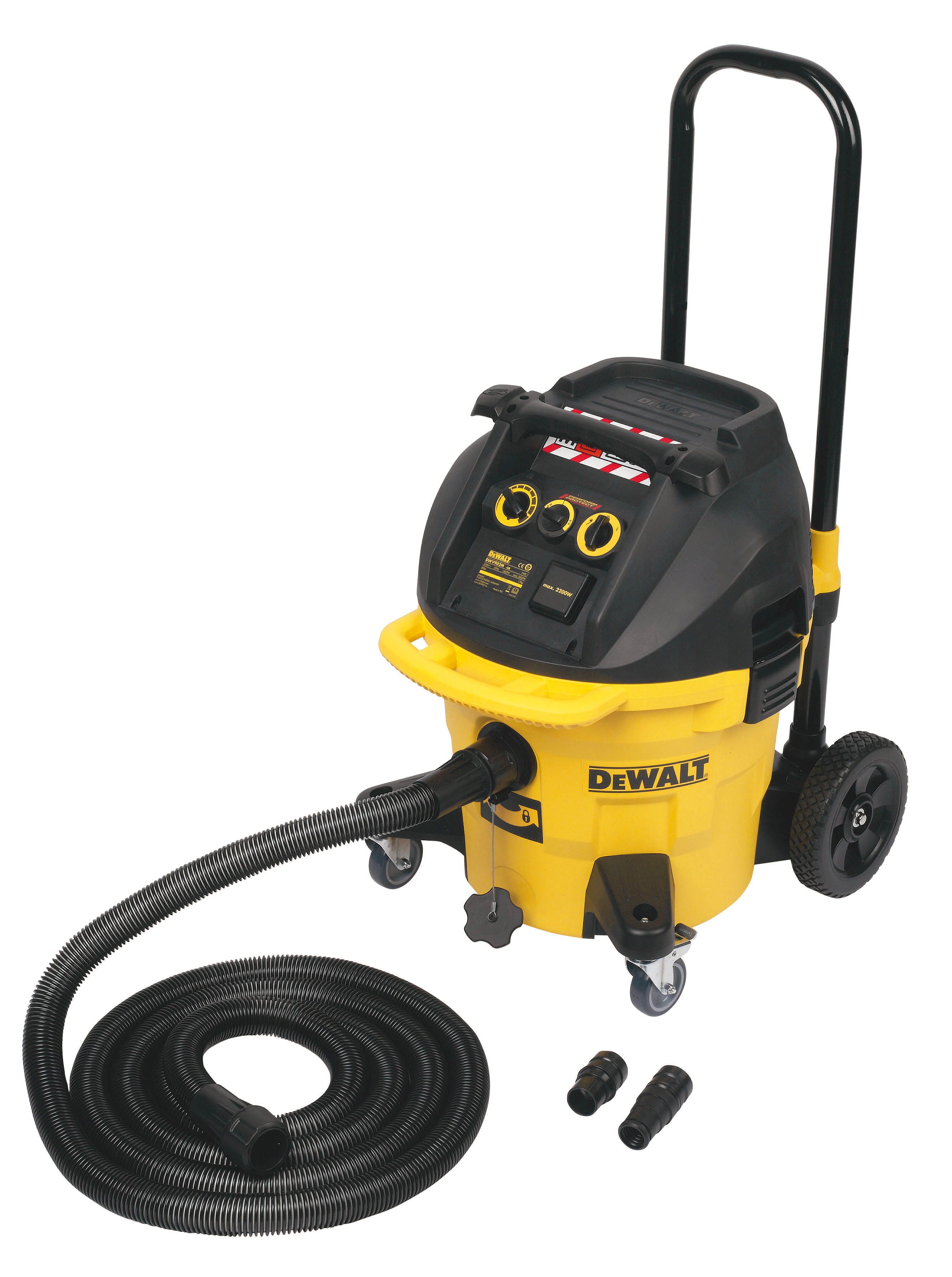 DeWalt 110V Corded Dust extractor DWV902M-LX, 35L