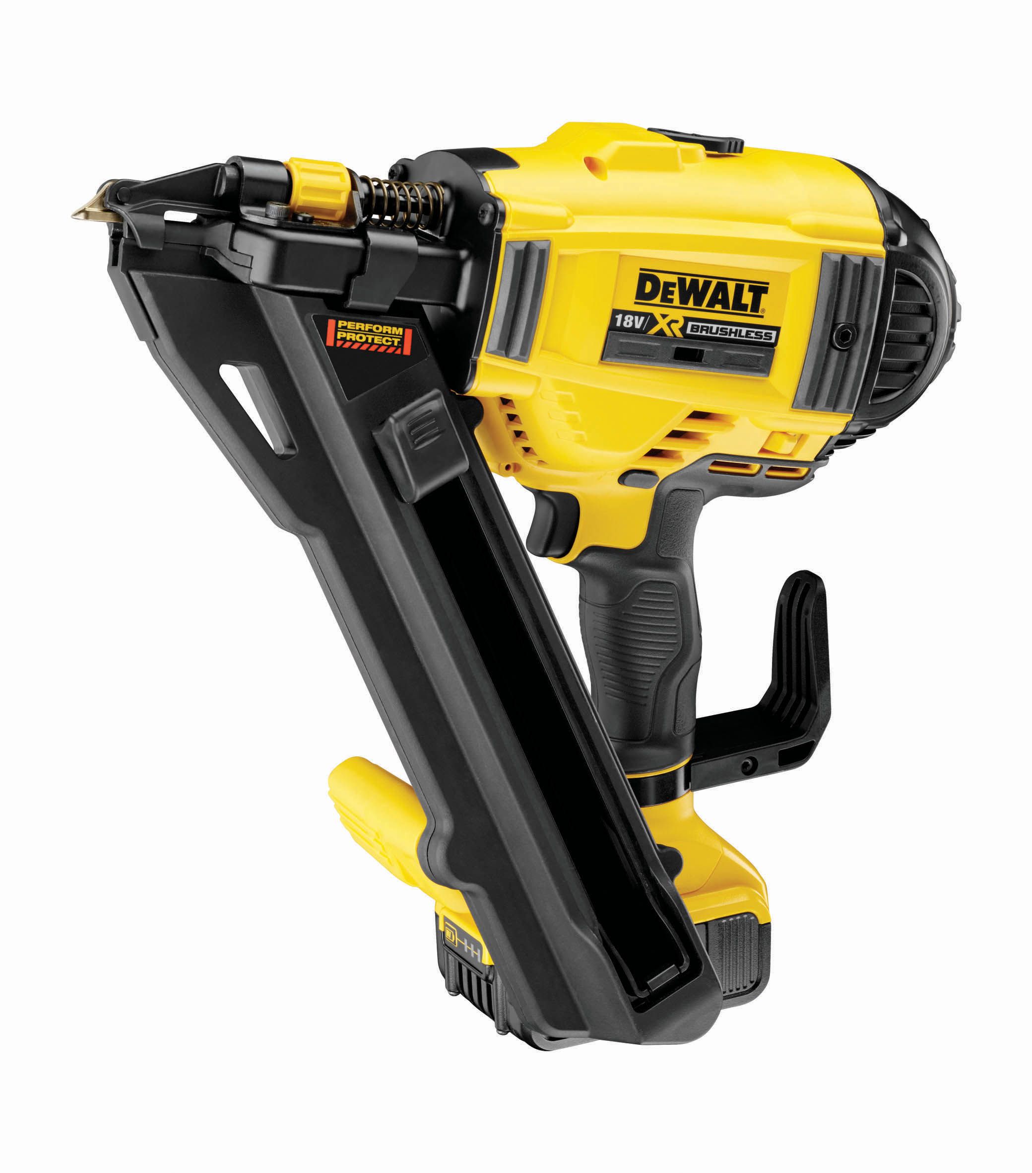 DeWalt 18V 2 x 5Ah Li-ion First fix Cordless Nail gun DCN694P2-GB