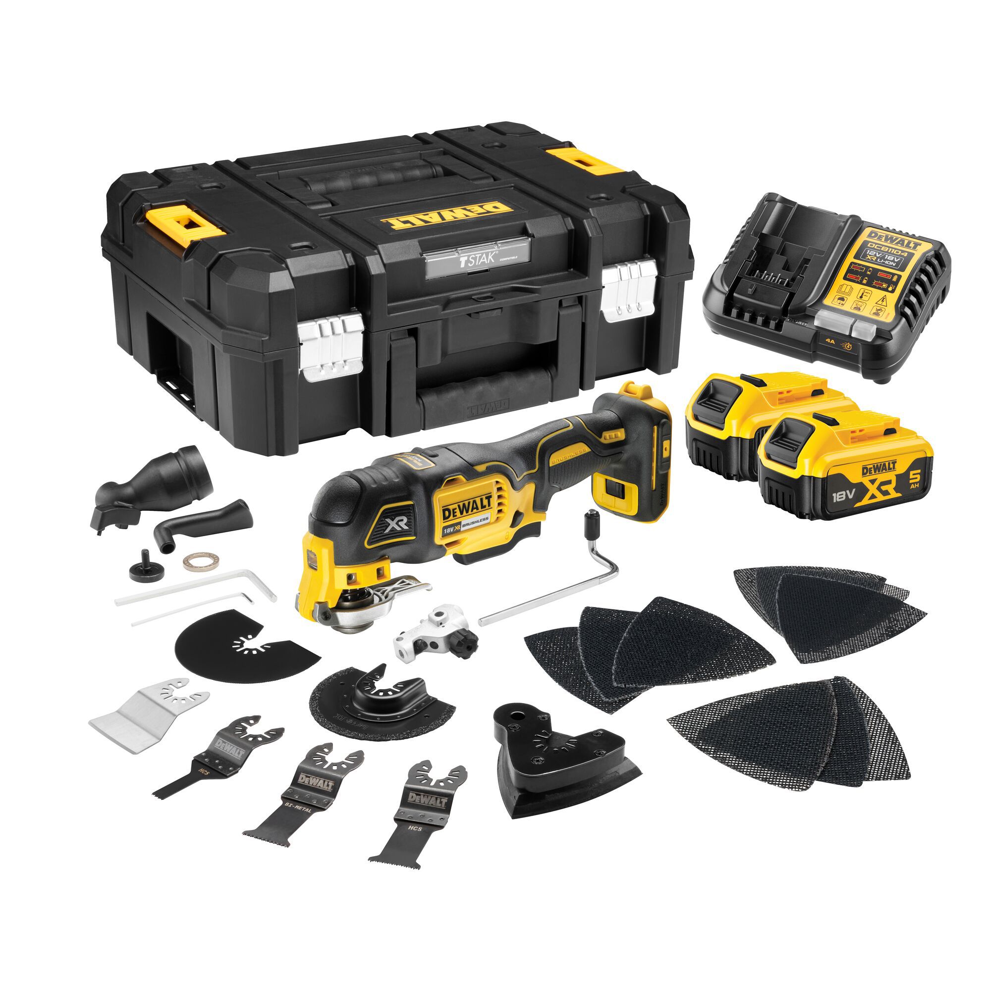 DEWALT 18V 5AH LI-ION XR BRUSHLESS CORDLESS MULTI TOOL - DCS356P2-GB