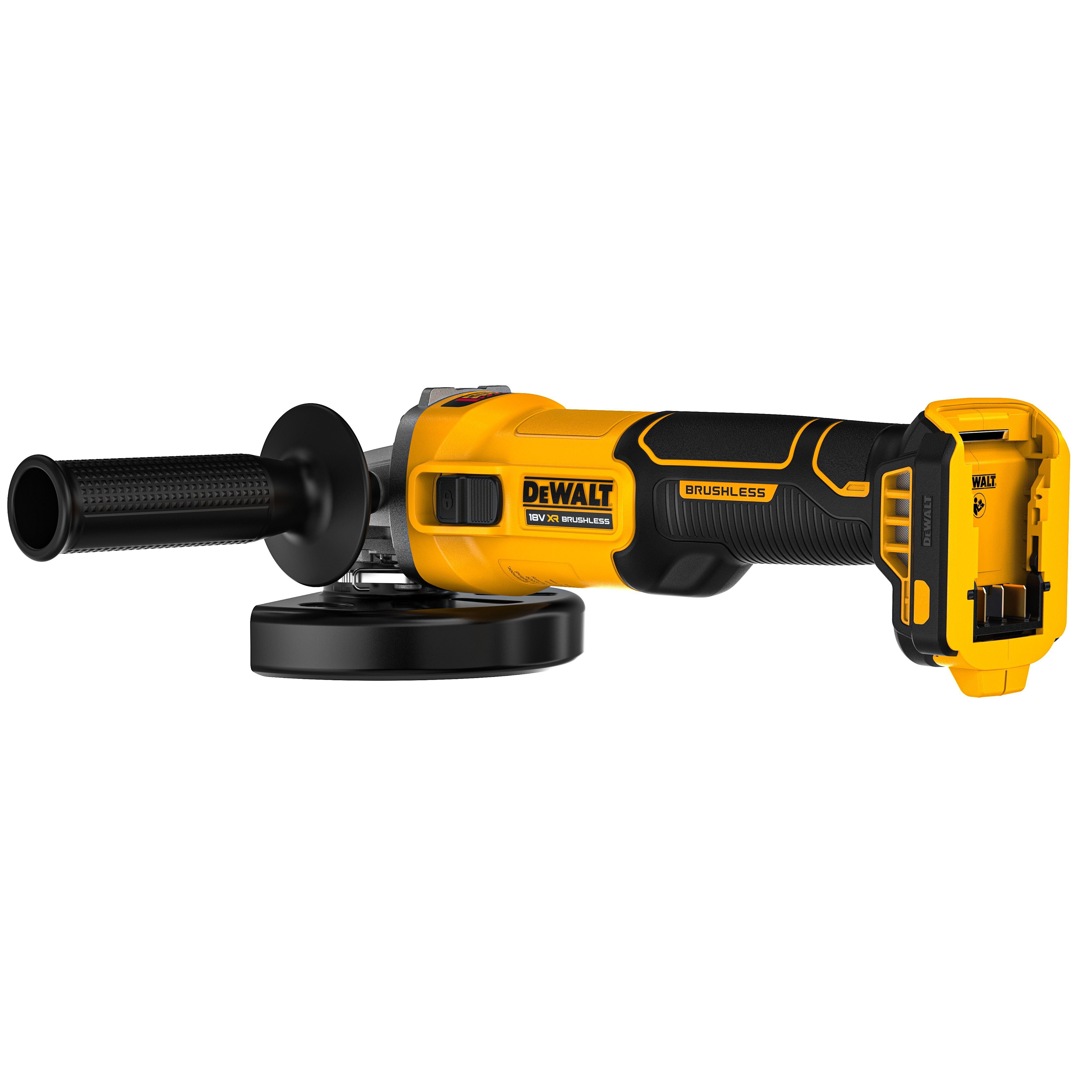 DeWalt 18V XR 125mm Brushless Cordless Angle grinder (Bare Tool ...