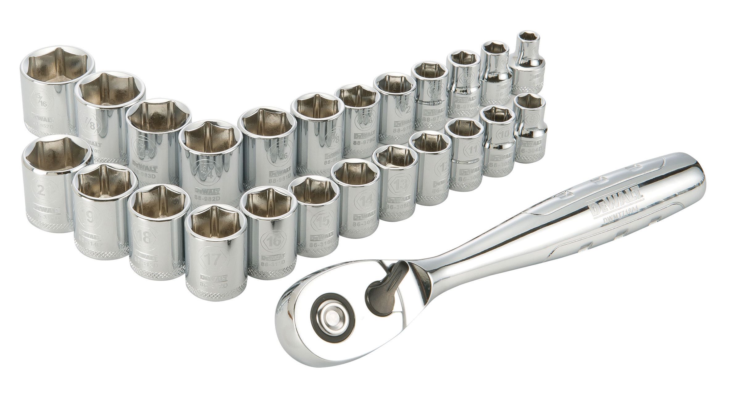 DeWalt 24 piece ⅜" Socketry set | DIY at B&Q