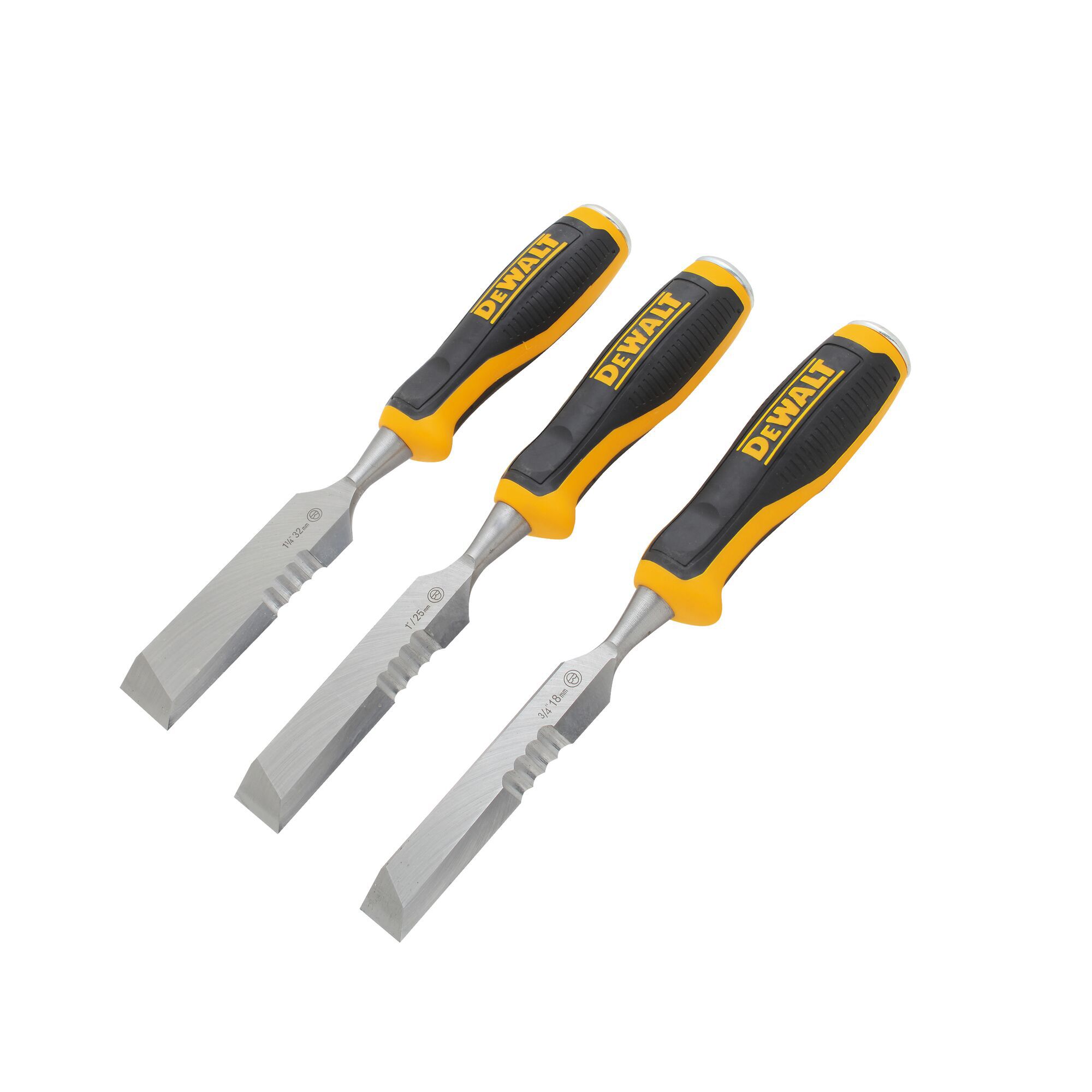 DeWalt 3 piece Wood chisels set DWHT0-16148