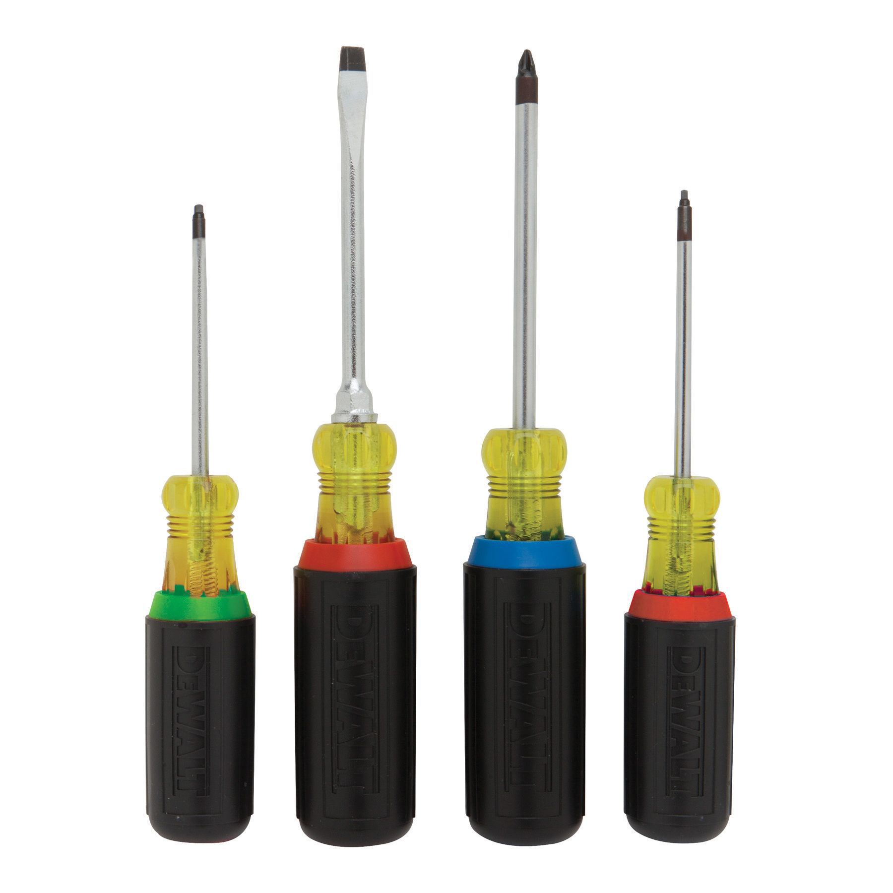 DeWalt 4 Piece Screwdriver set Mixed Screwdriver set | DIY at B&Q
