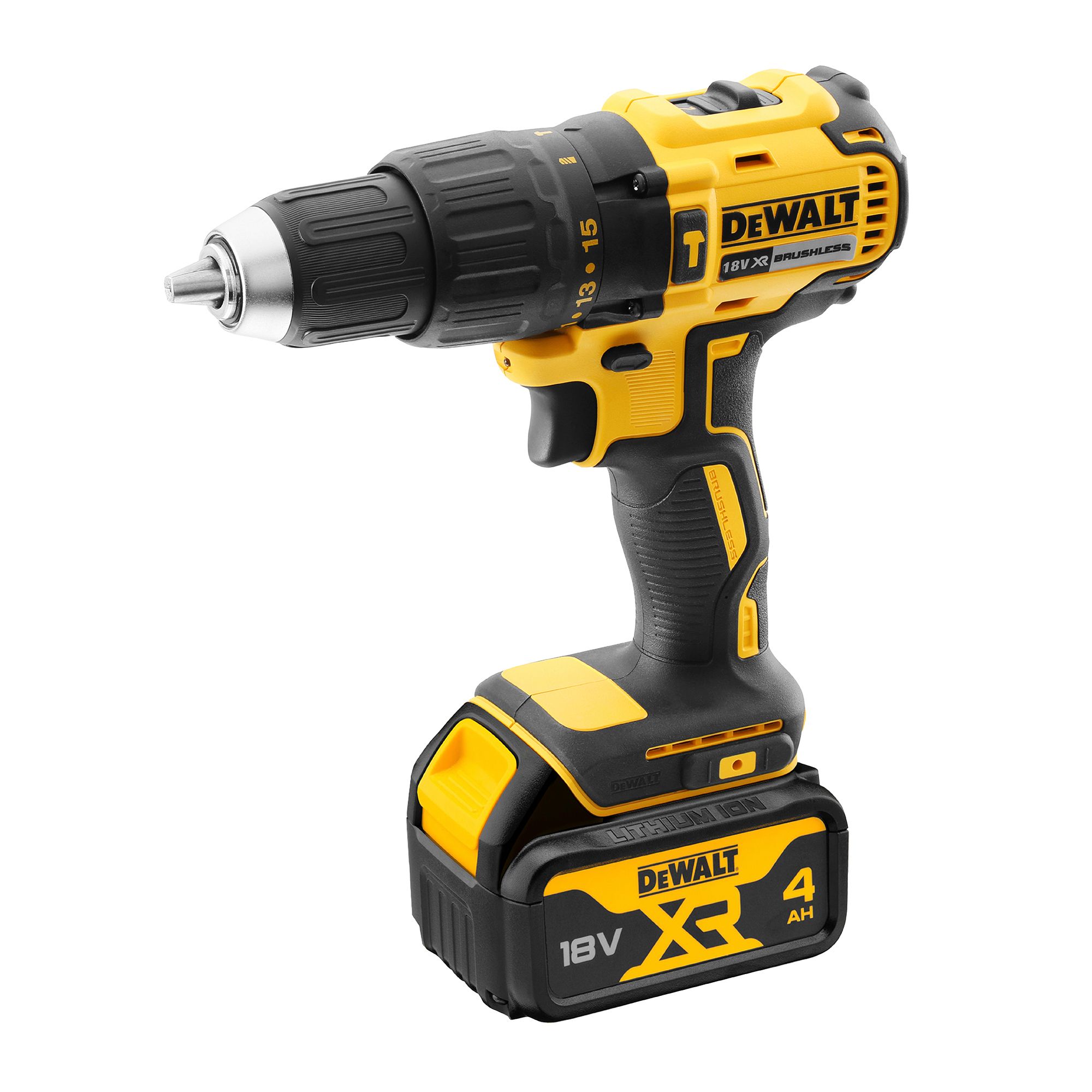 DeWalt XR 18V Li-ion Brushless Cordless Combi drill (1 x 4Ah ...