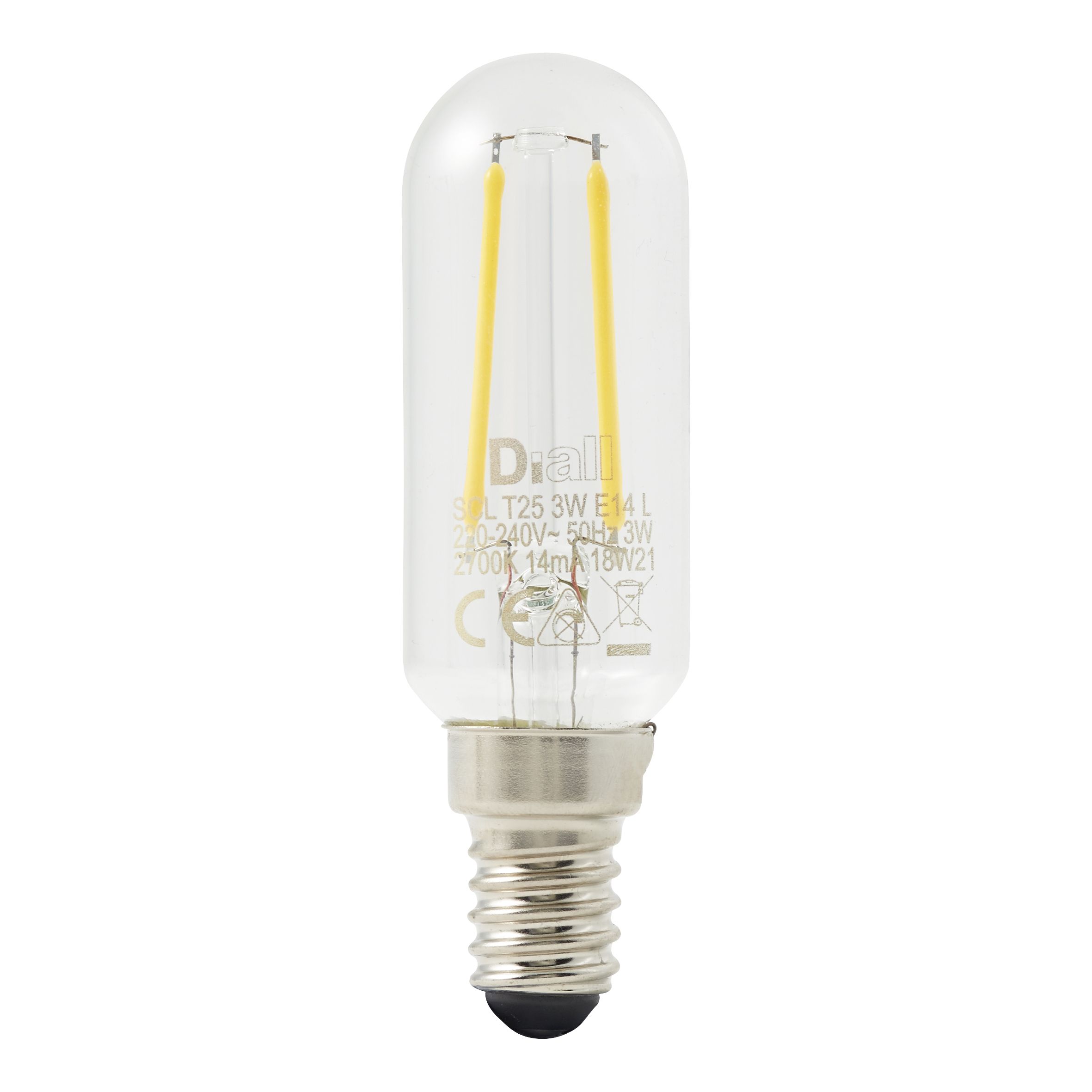 Diall 1.8W Warm white LED filament Utility Light bulb | DIY at B&Q