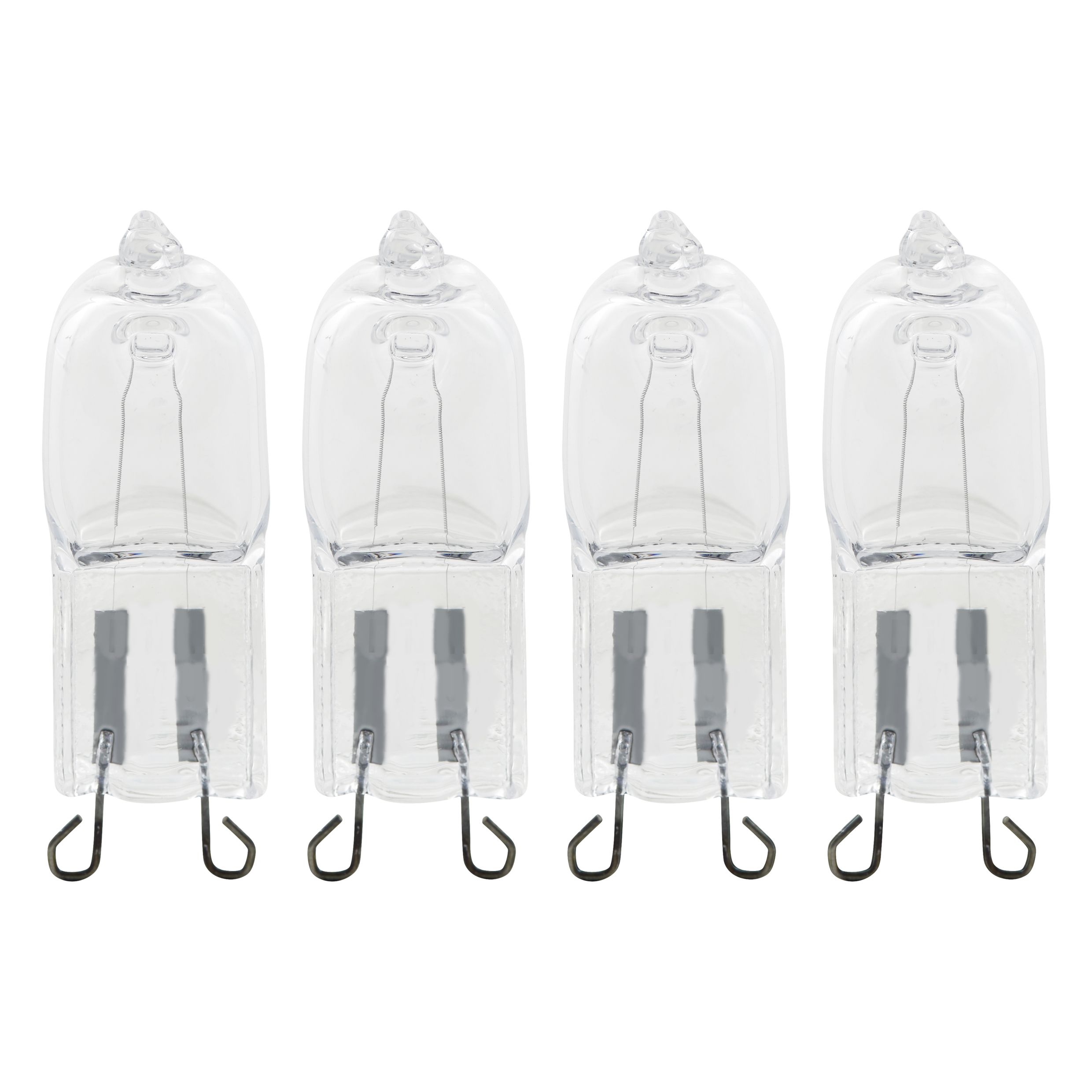 Diall 19W Warm white Halogen Dimmable Utility Light bulb, Pack of 4