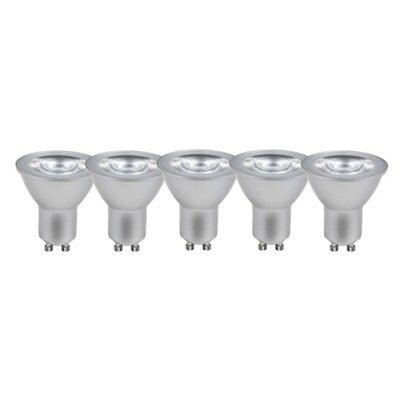 Diall 4.7W 345lm Reflector spot LED Light bulb, Pack of 5 | DIY at B&Q