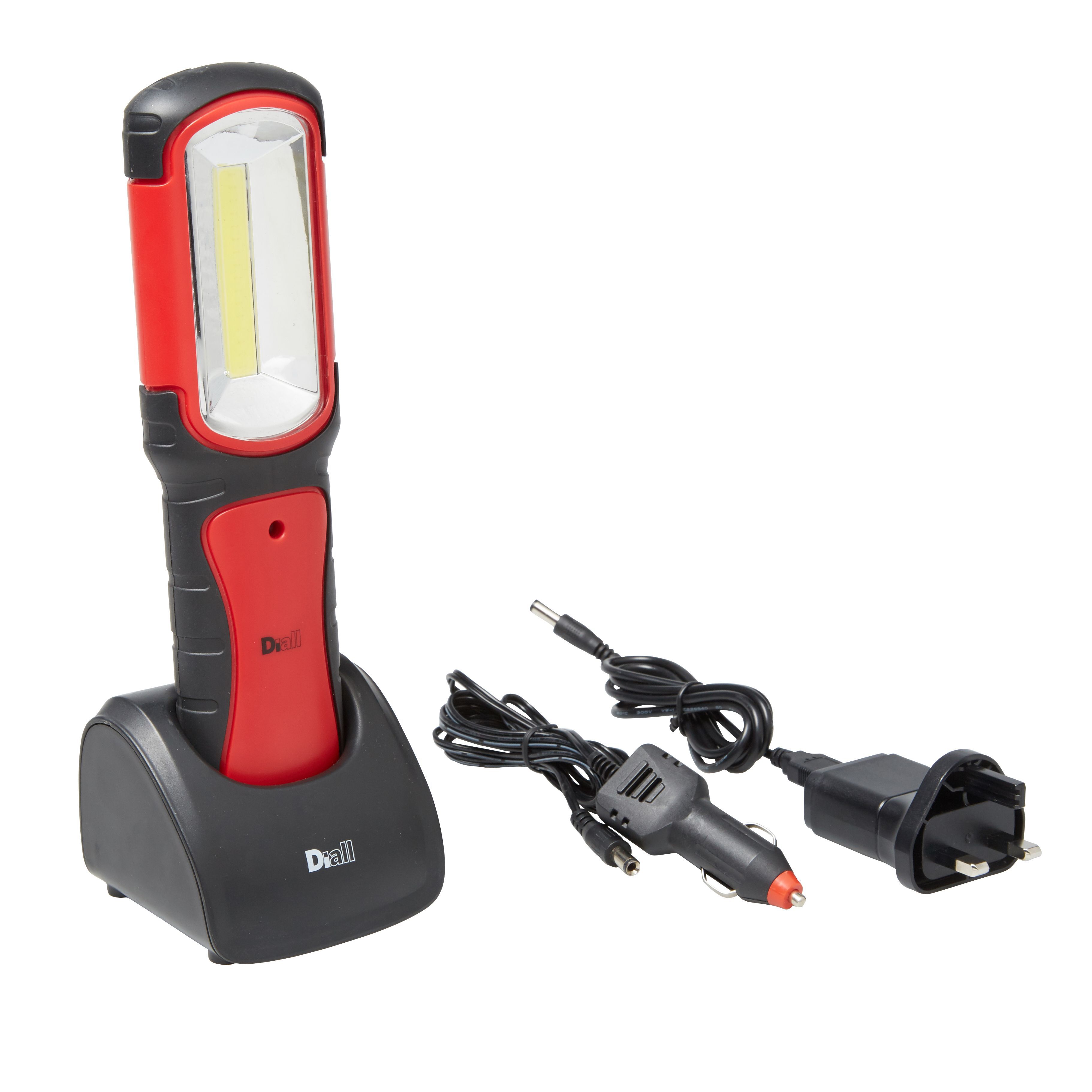 Diall Battery-powered Rechargeable LED Work light 12V 280lm | DIY at B&Q