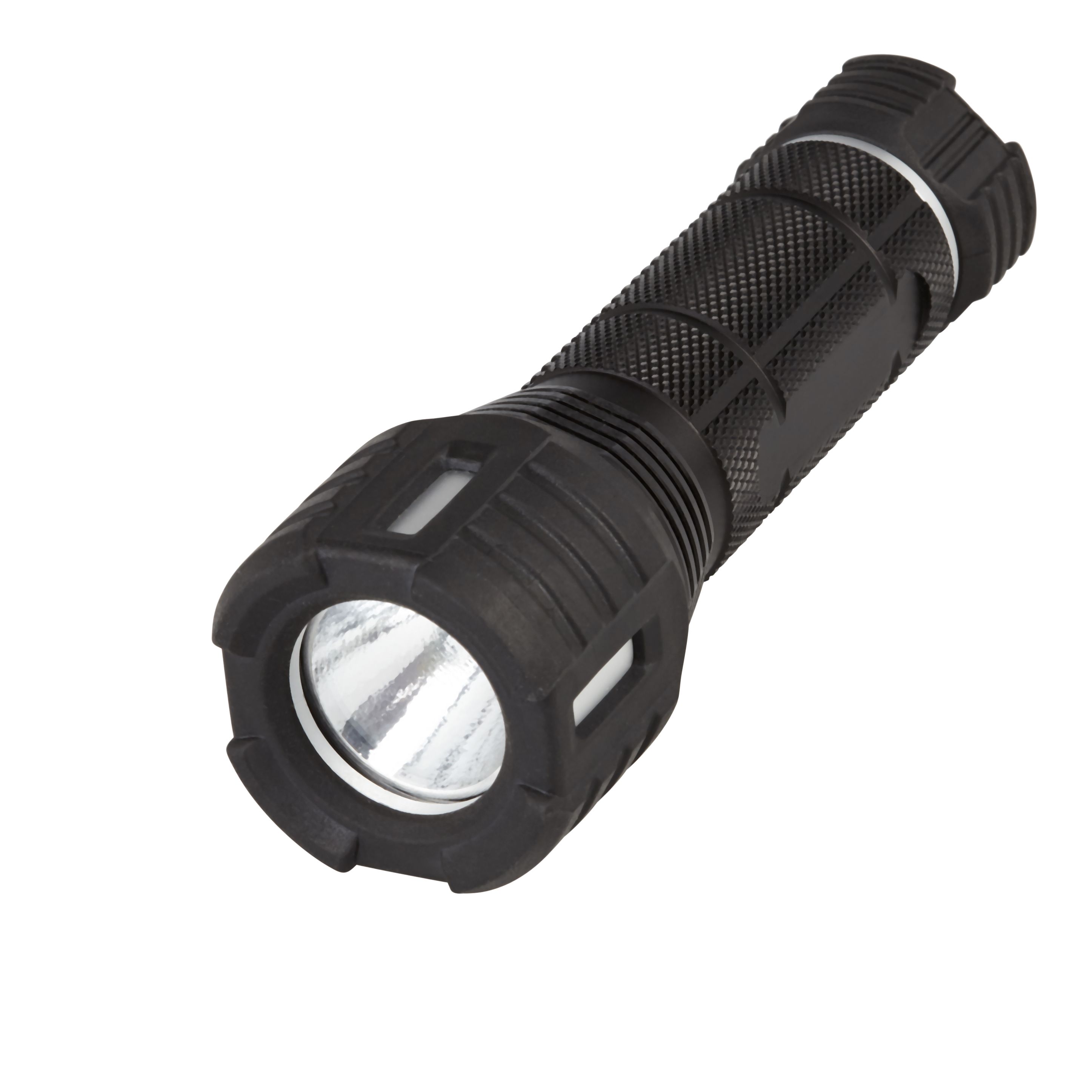 Diall Black 225lm LED Battery-powered Torch