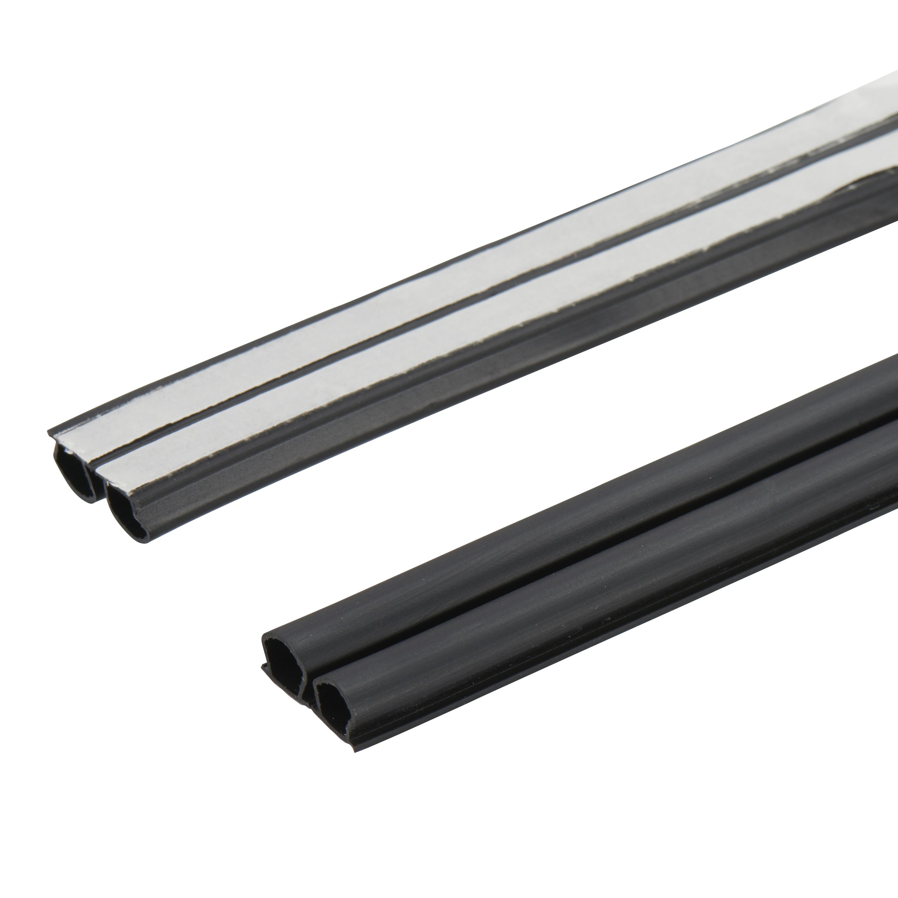 Diall Black Self-adhesive Draught seal (L)6m (W)9mm (T)6.5mm