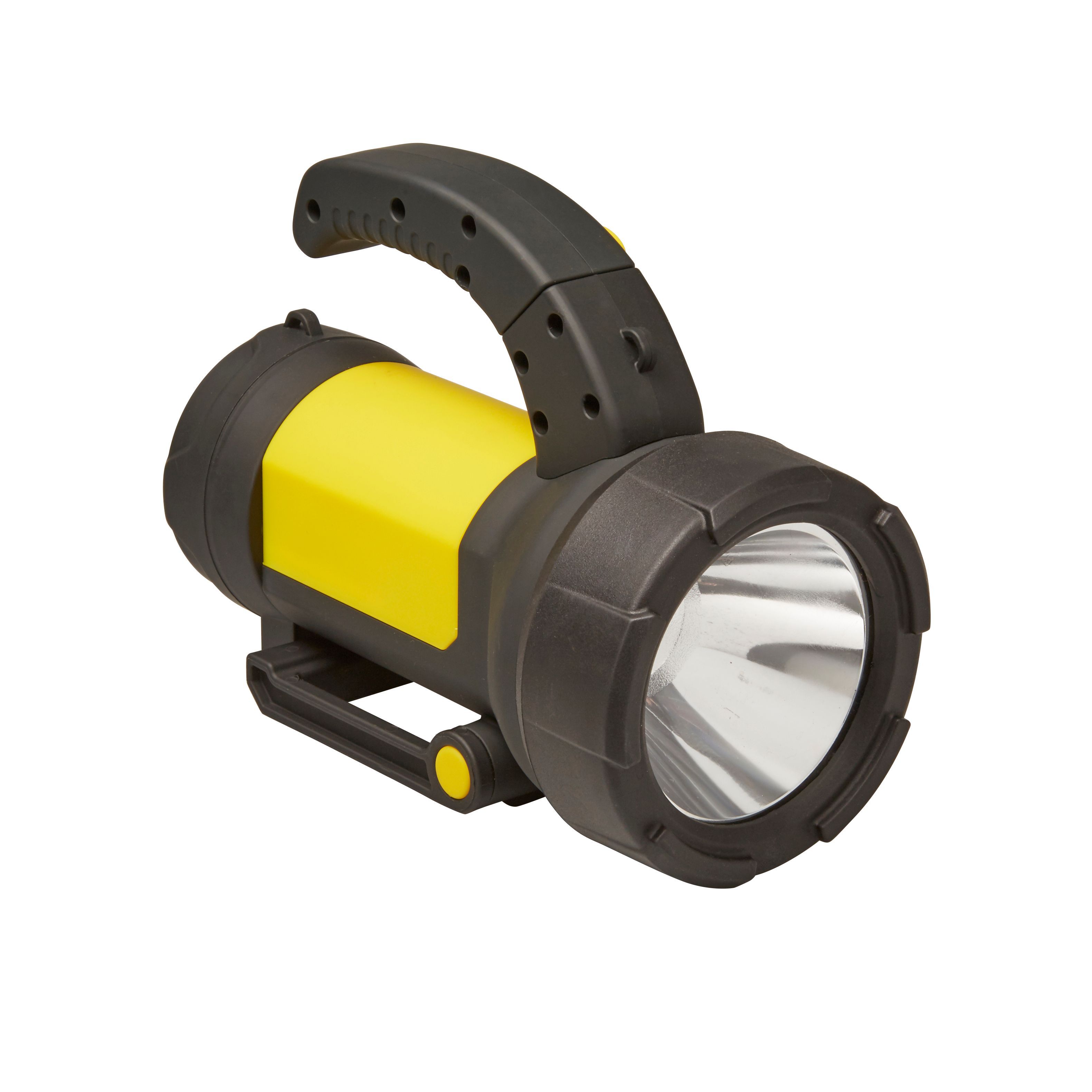 Diall Black & yellow Rechargeable 190lm LED Torch