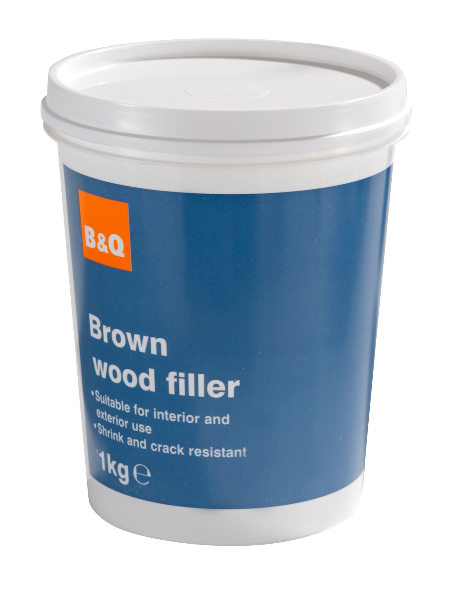 Diall Brown Ready mixed Wood Filler 1kg | DIY at B&Q