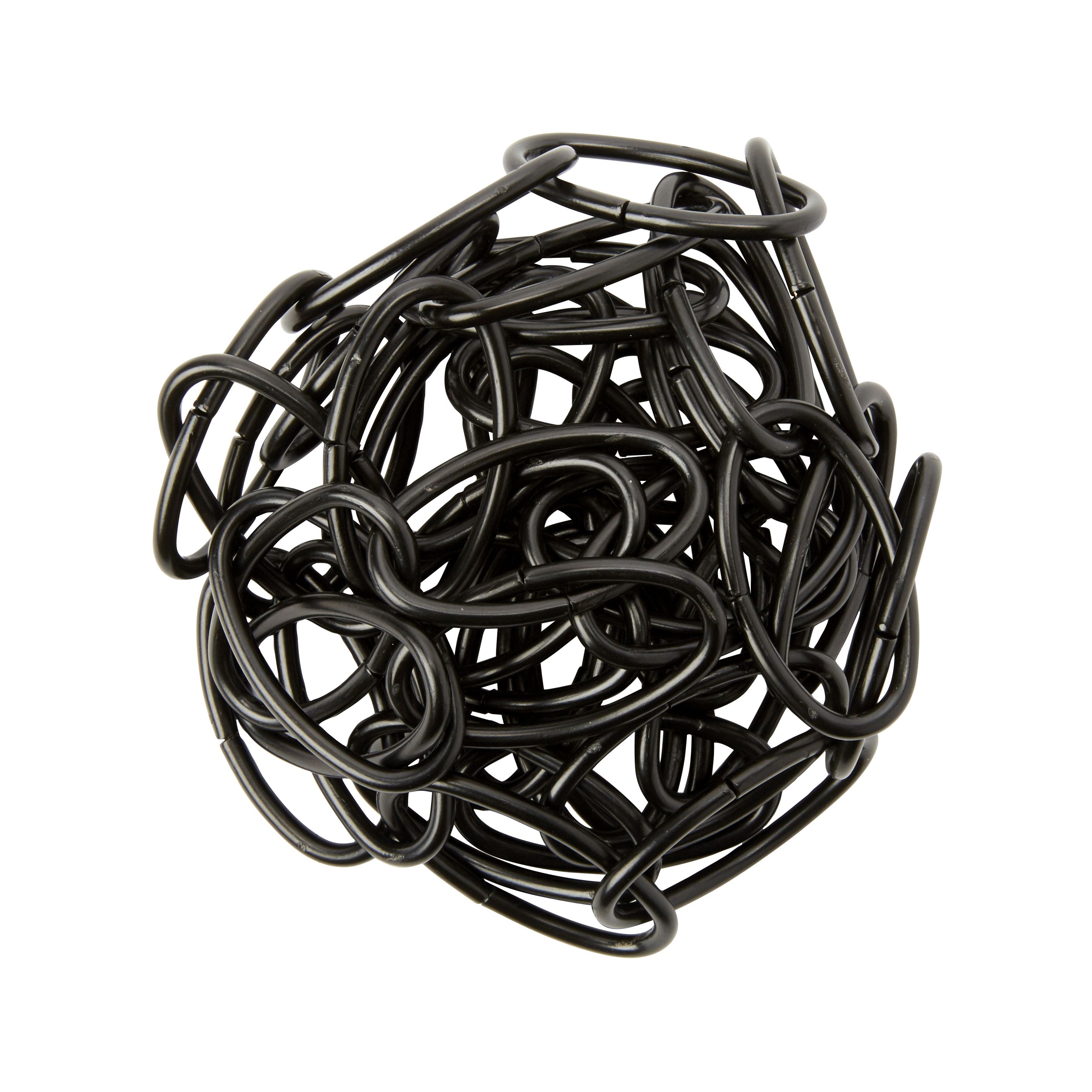 Diall Decorative Black Steel Signalling Chain, (L)1.5m (Dia)2.8mm | DIY ...