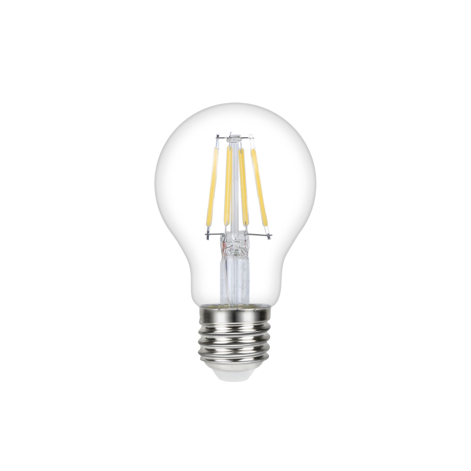 Diall E27 3.4W 470lm Clear GLS Warm white LED Filament Light bulb, Pack ...