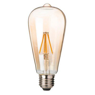 Diall E27 5W 470lm T26 LED filament Light bulb