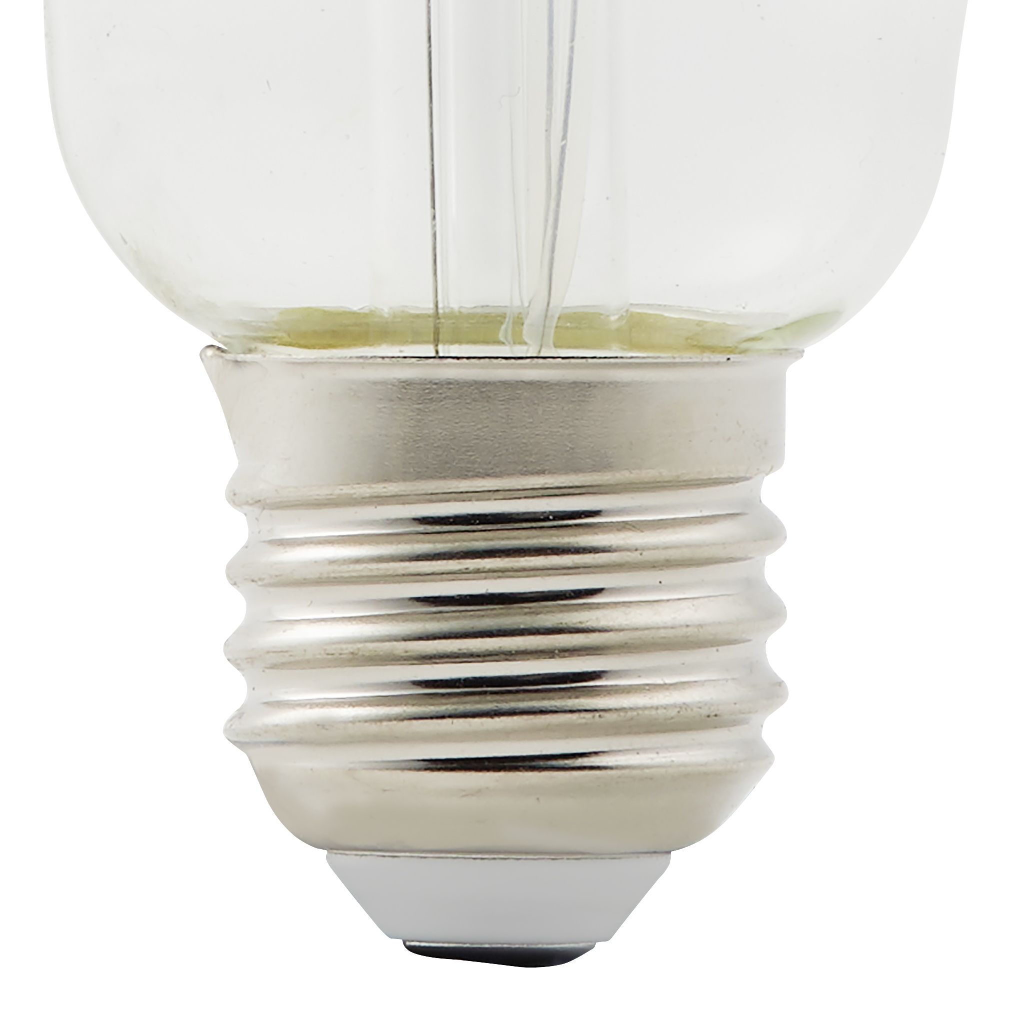 Diall E27 7W 806lm Globe Warm white LED Filament Light bulb