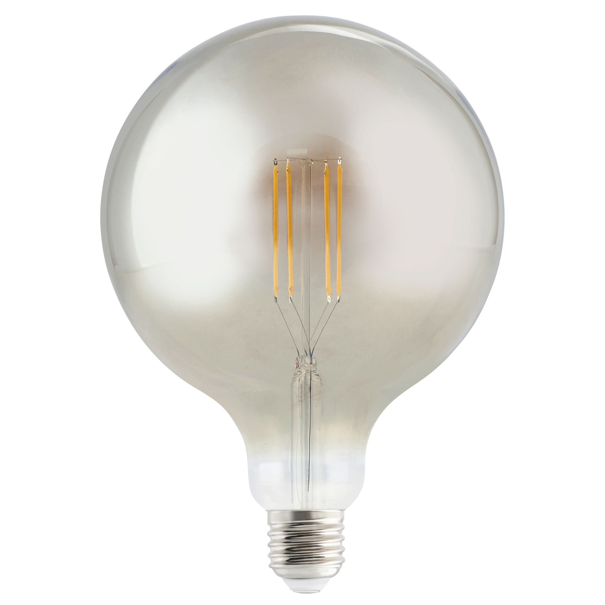 Diall E27 9W 806lm Globe Neutral white LED Filament Light bulb | DIY at B&Q
