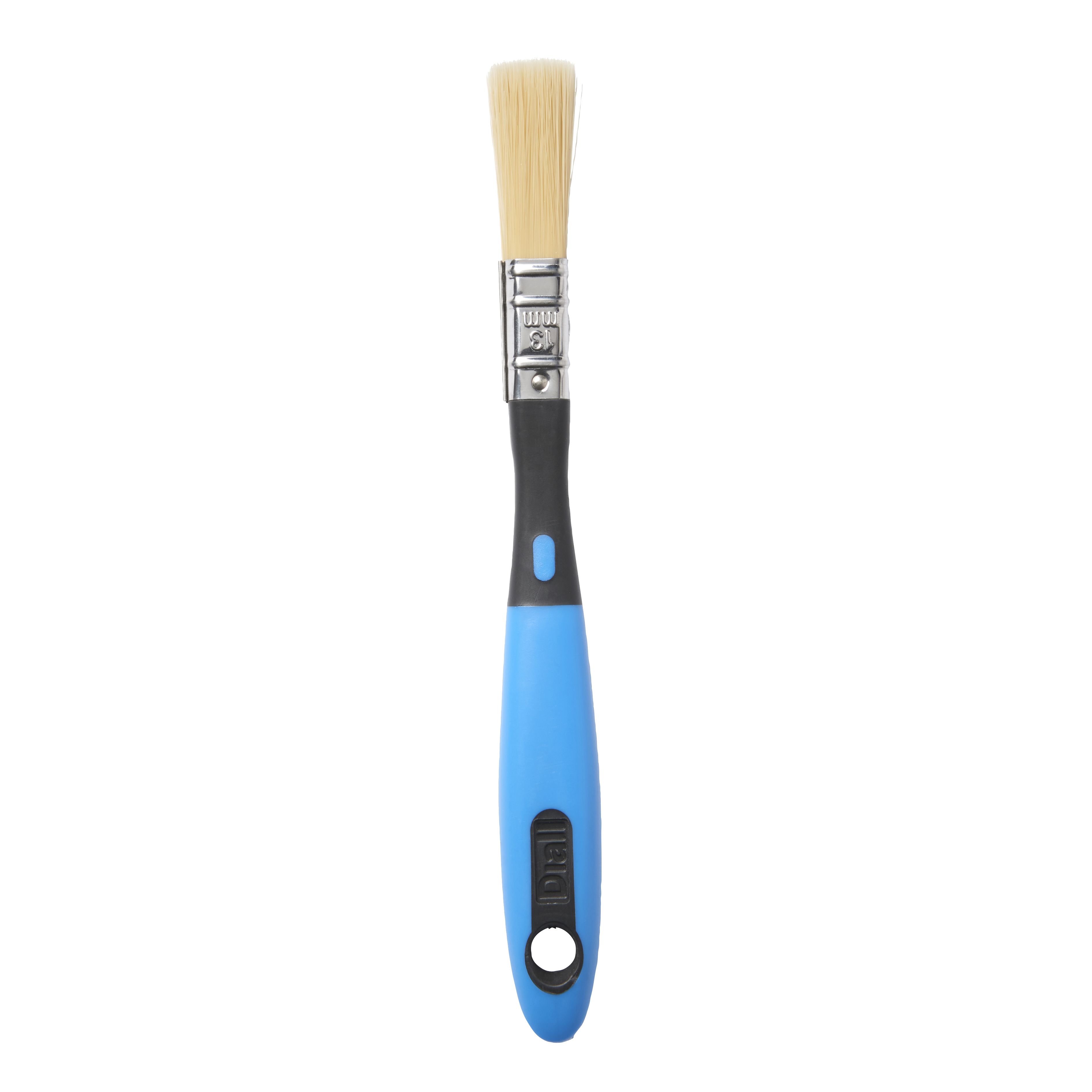 Diall Flat tip Soft grip Paint brush