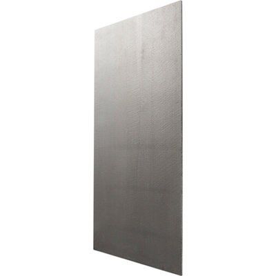 Diall Glass fibre & polystyrene (PS) 6mm Insulation board (L)1.2m (W)0.6m