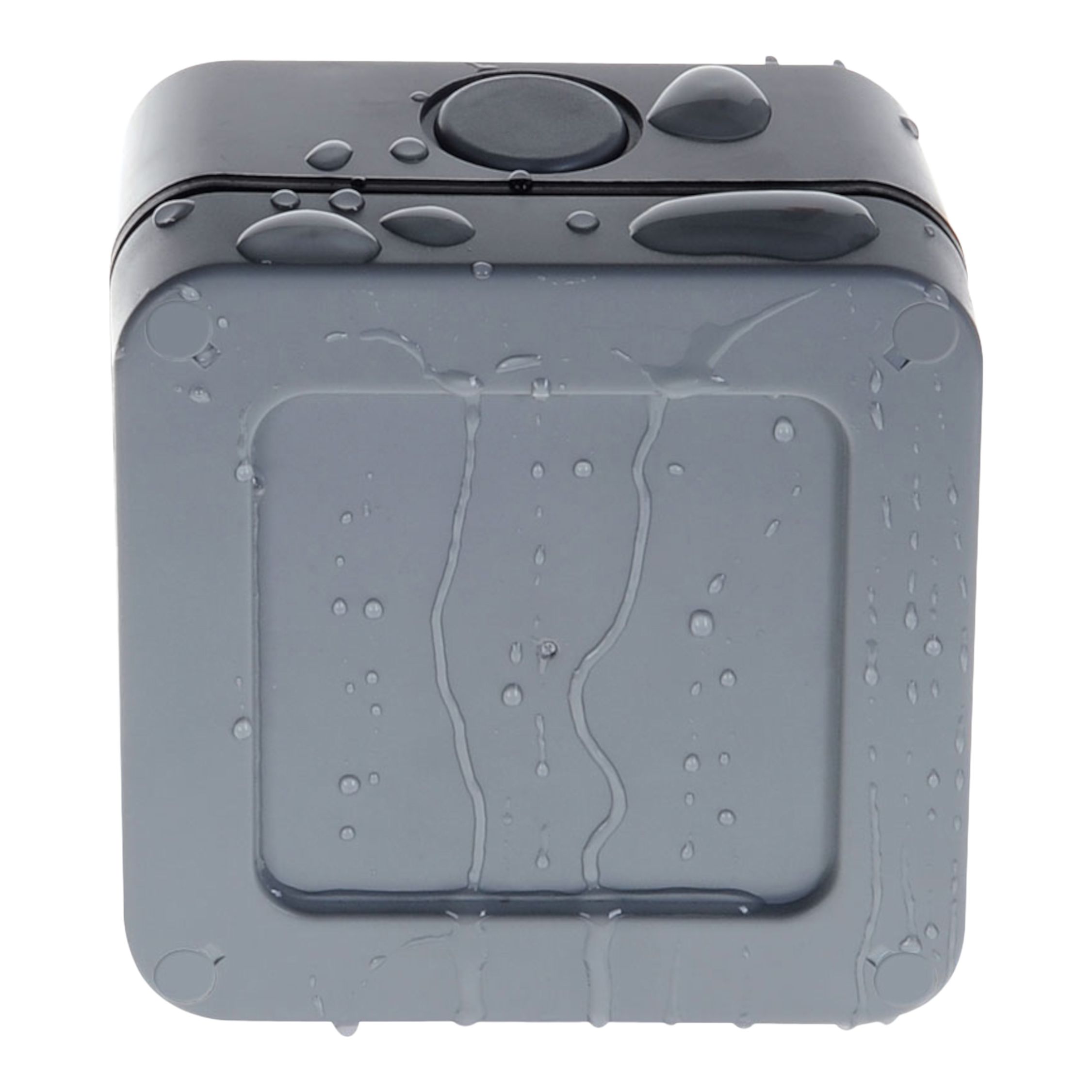 Diall Grey Water resistant Weatherproof junction box