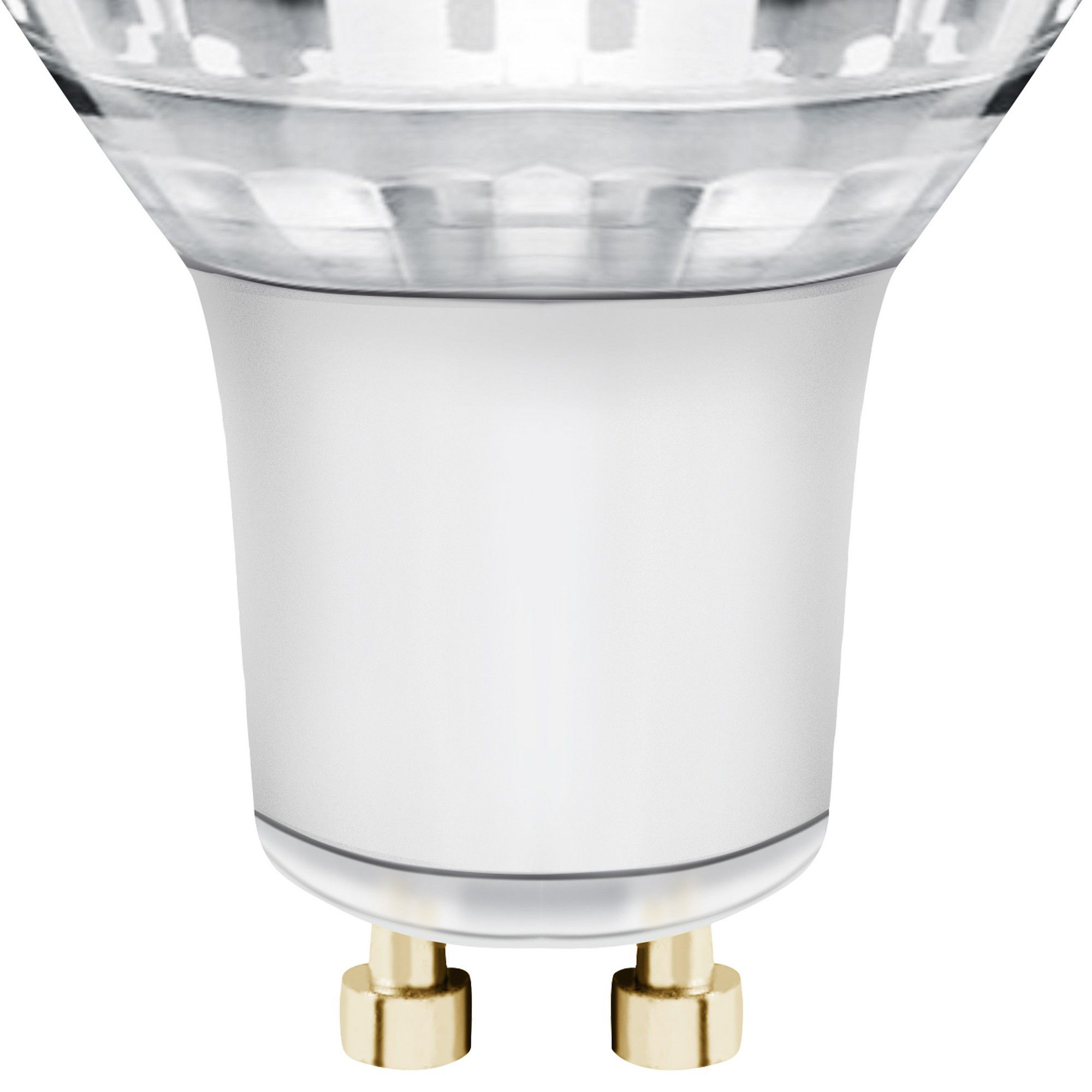 Diall GU10 3.6W 345lm 36° Clear Reflector spot Neutral white LED Light bulb | DIY at B&Q