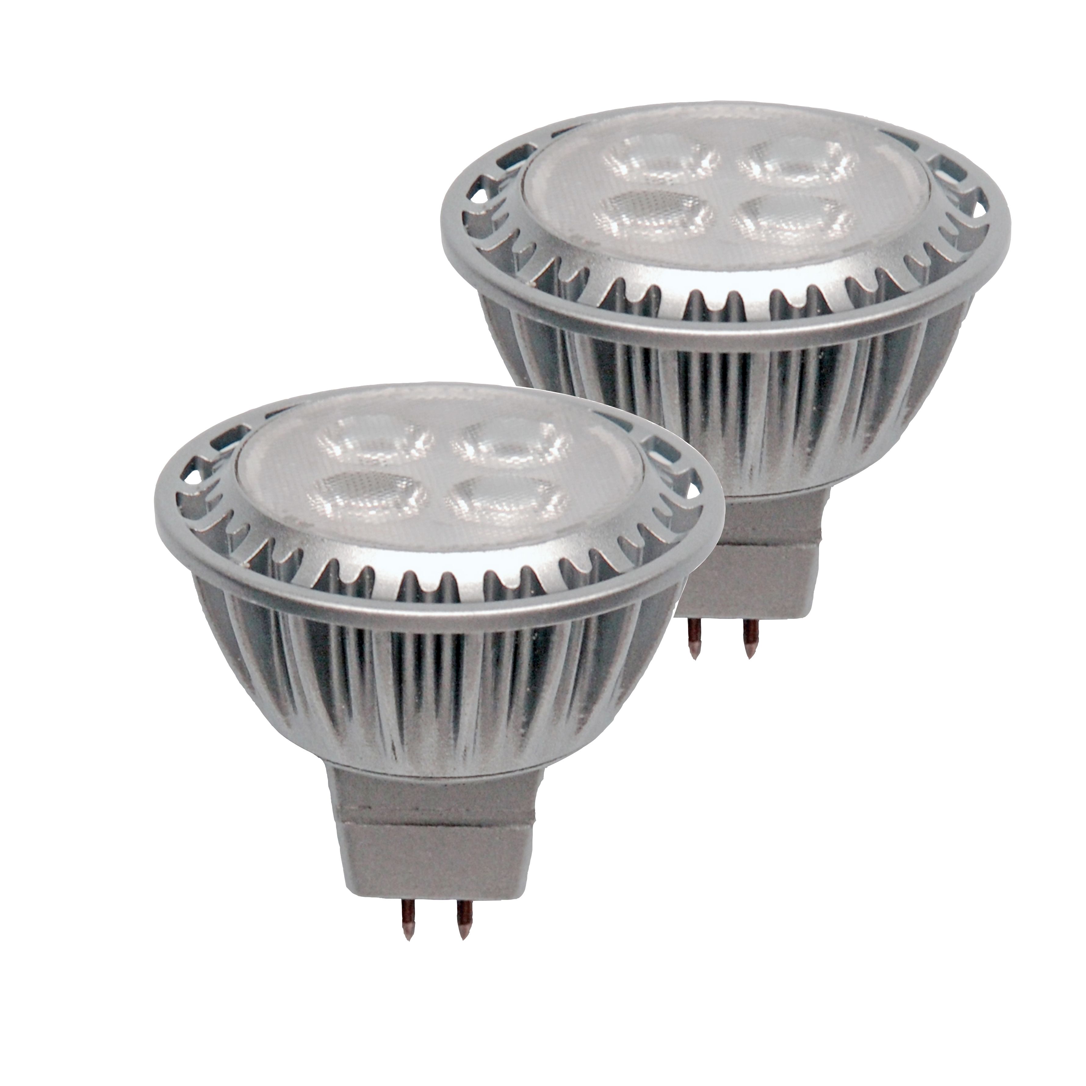 Diall Gu5 3 345lm Led Reflector Spot Light Bulb Pack Of 2 Diy At Bandq