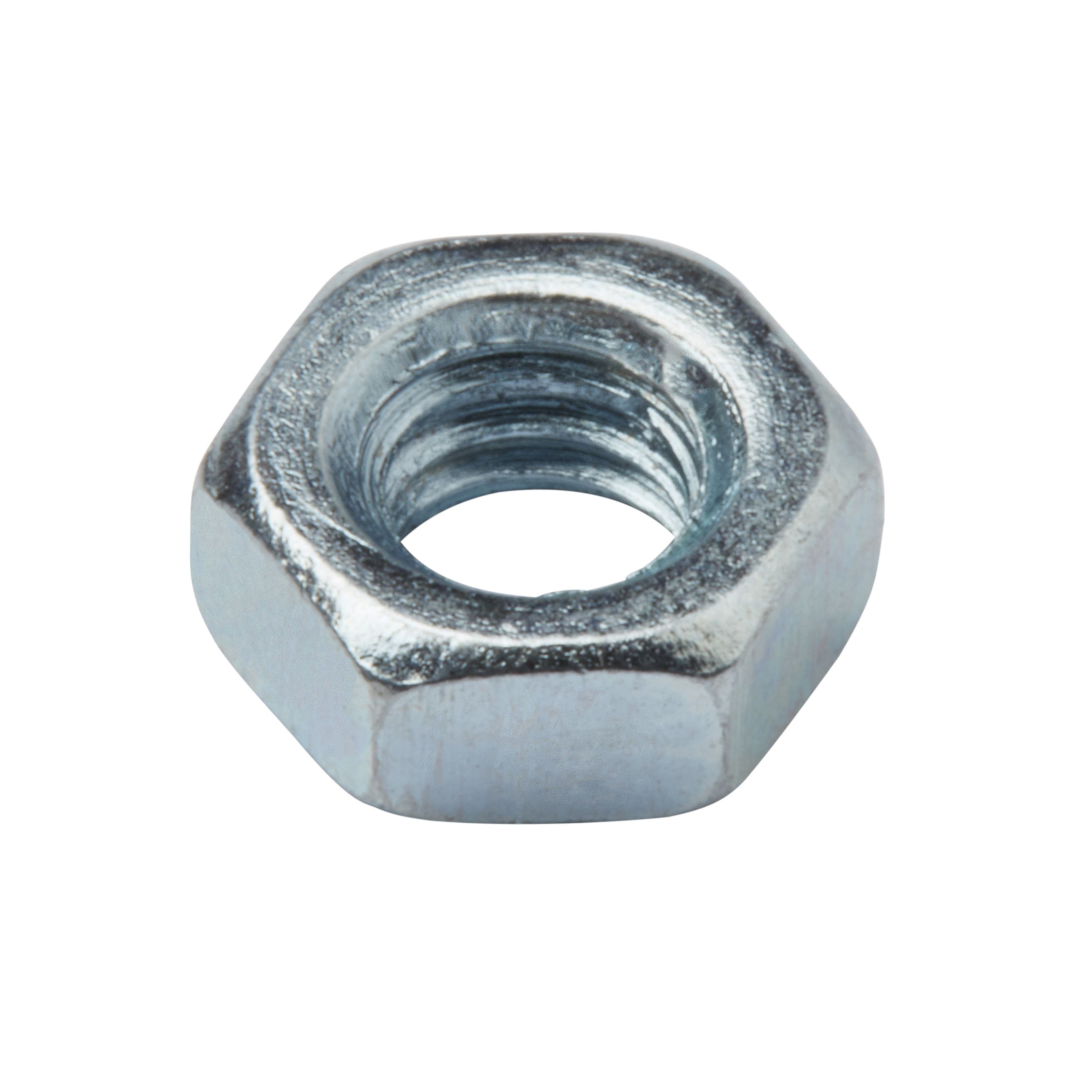 Shop Diall M4 Steel Hex Nut, Pack of 20