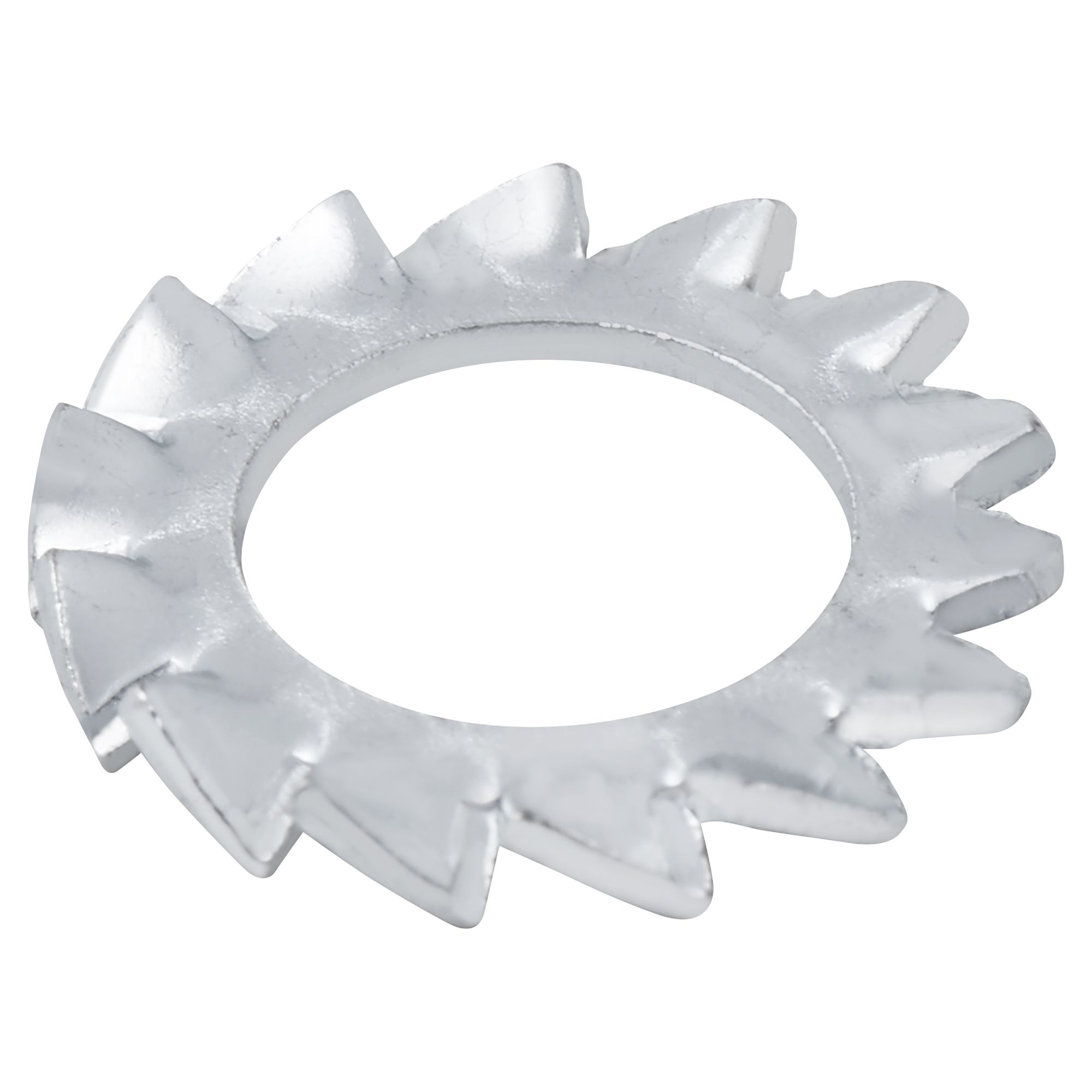 Diall M8 Steel Shakeproof Washer, (Dia)8mm, Pack of 10