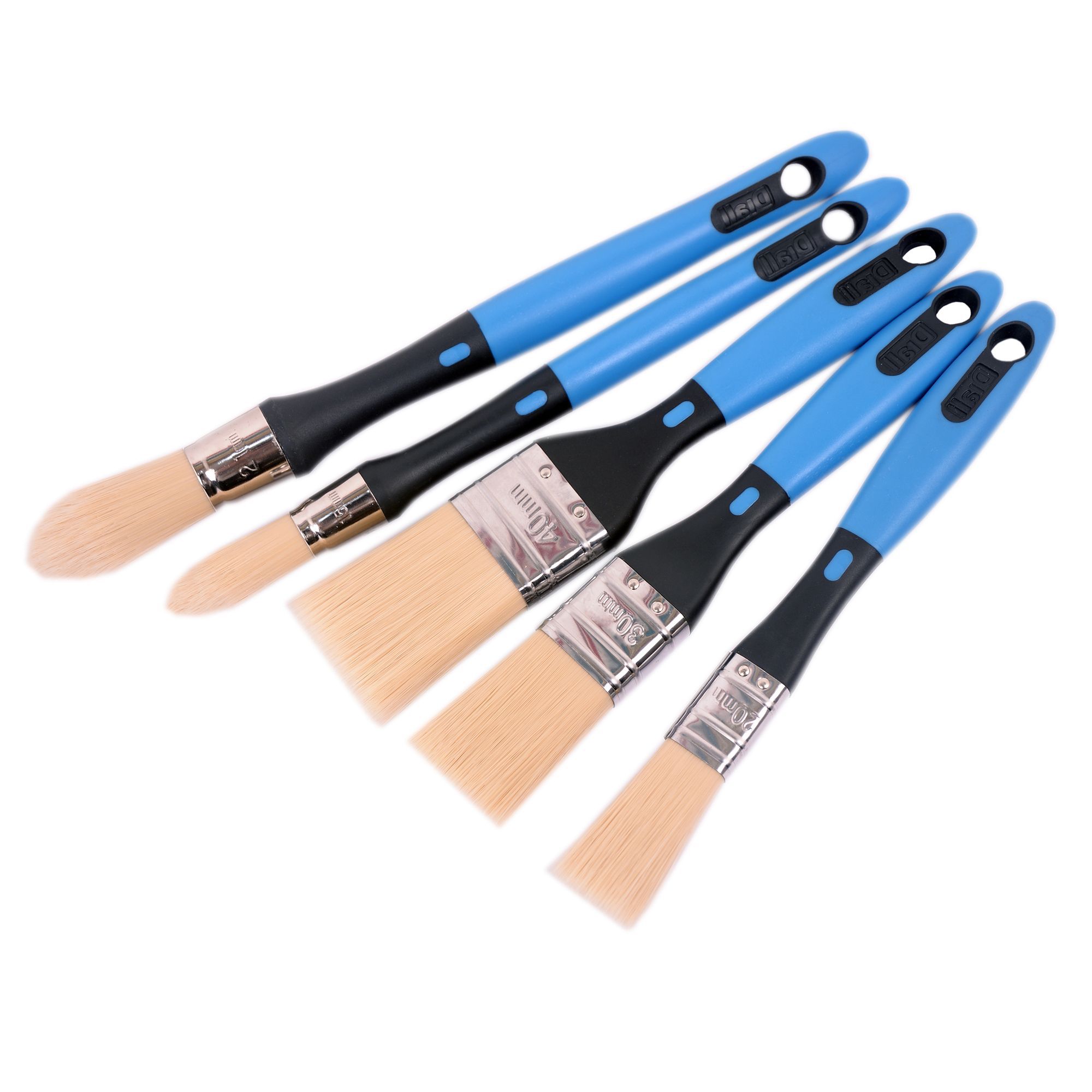 Diall Paint brush, Set of 5