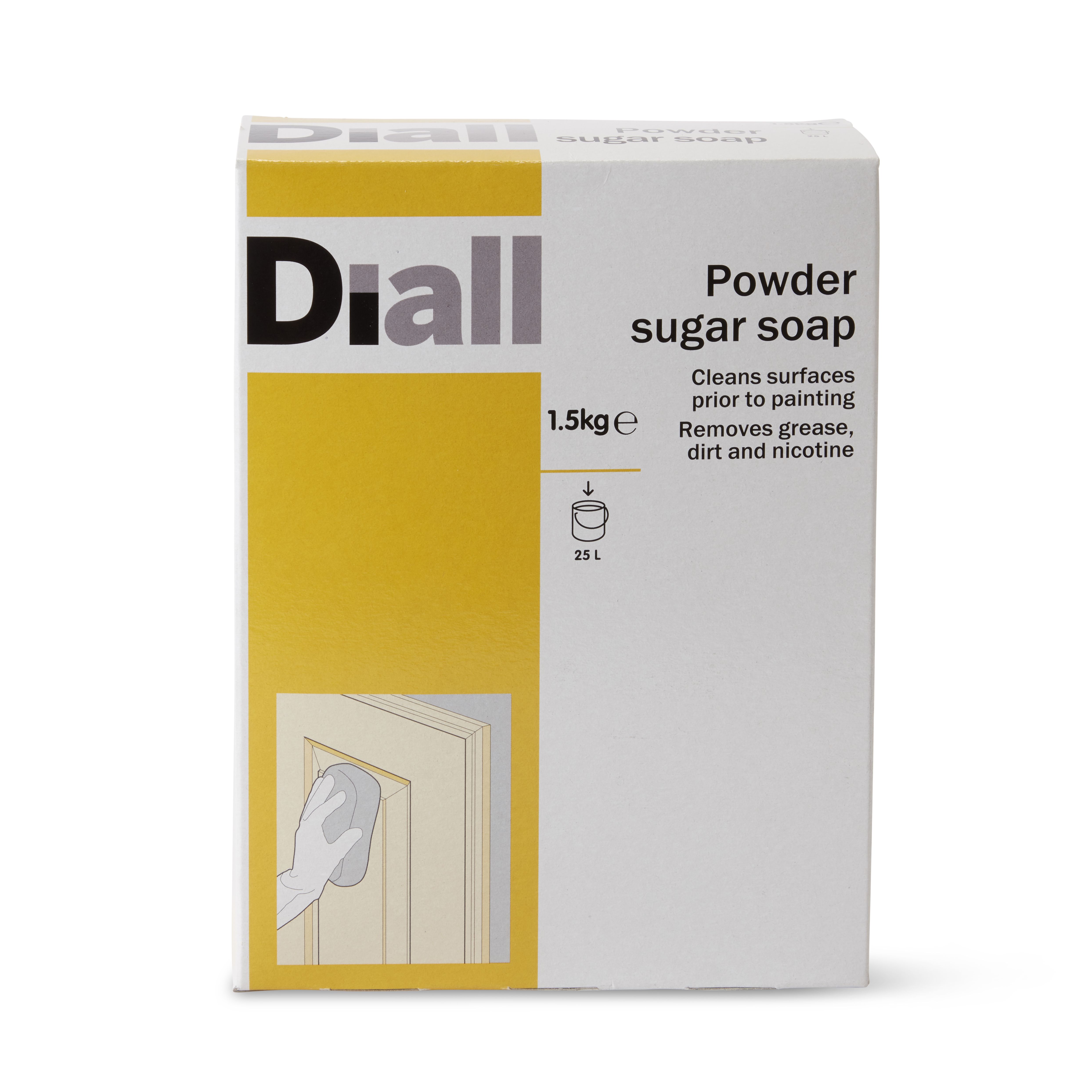 Diall Powder Sugar soap, 30L 1590g
