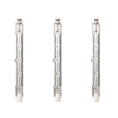 Diall R7s 400W Linear Halogen Dimmable Light bulb, Pack of 3 | DIY at B&Q
