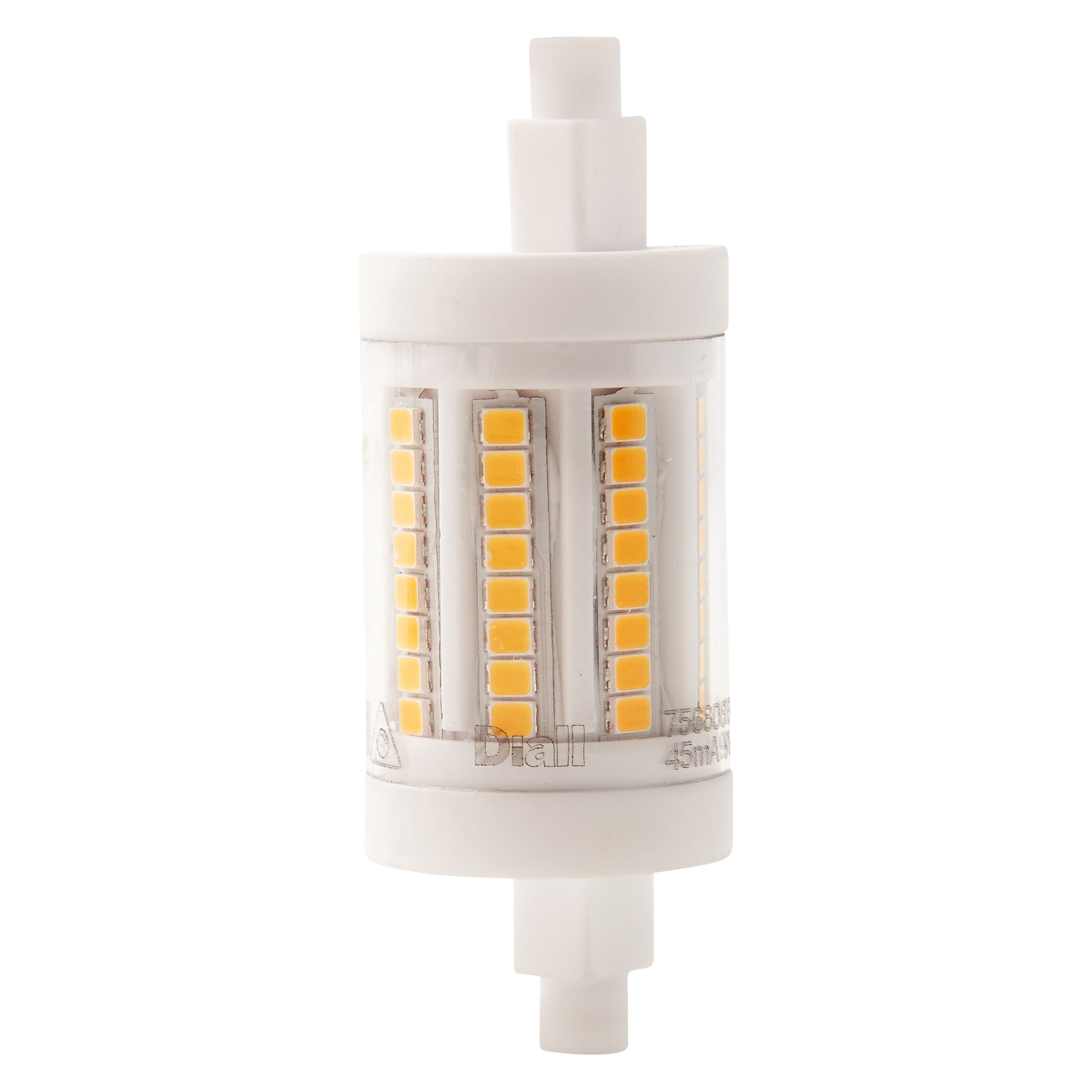 Diall R7s 9W 1055lm Tube Warm white LED Dimmable Light bulb | DIY at B&Q