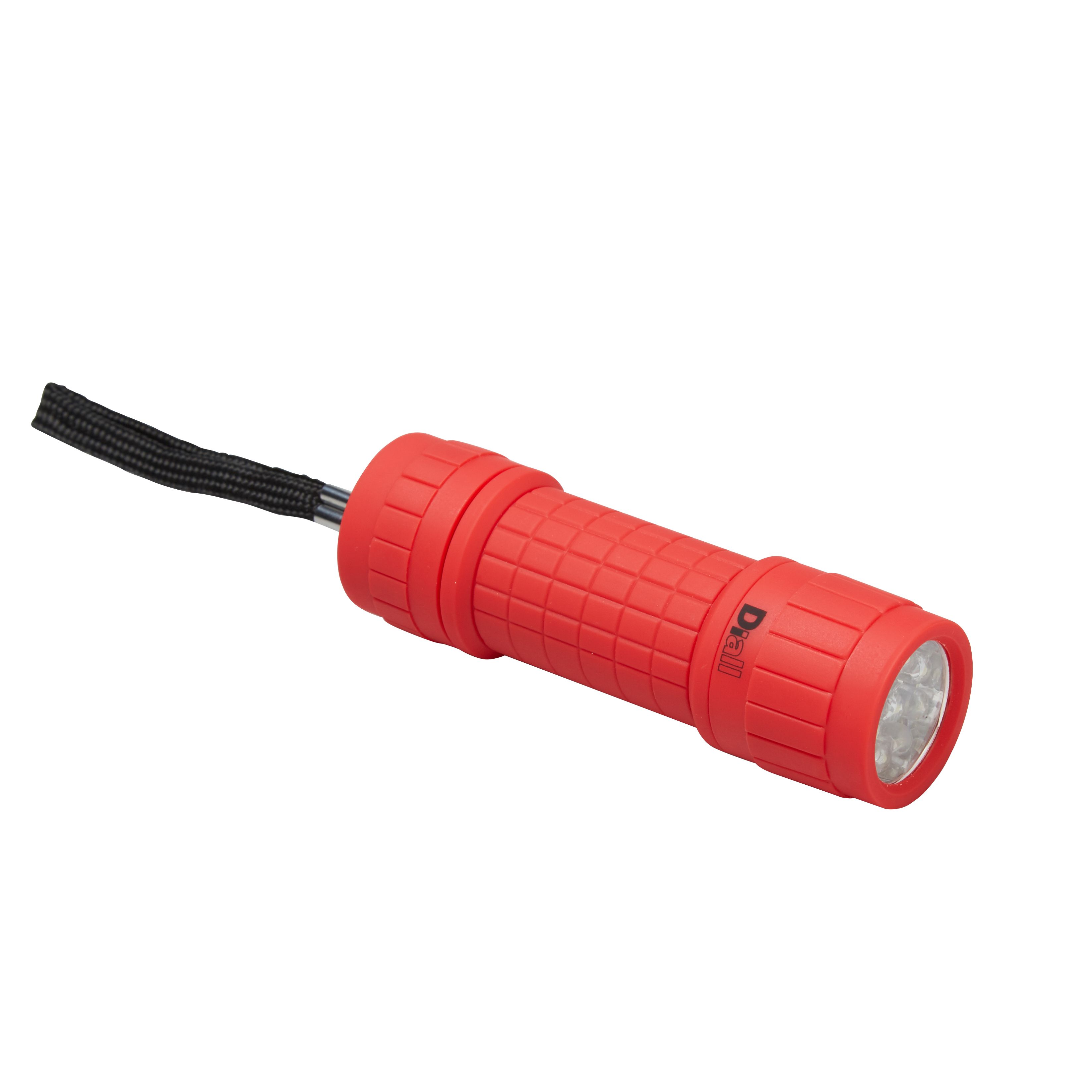 Diall Red 27lm LED Battery-powered Compact torch | DIY at B&Q