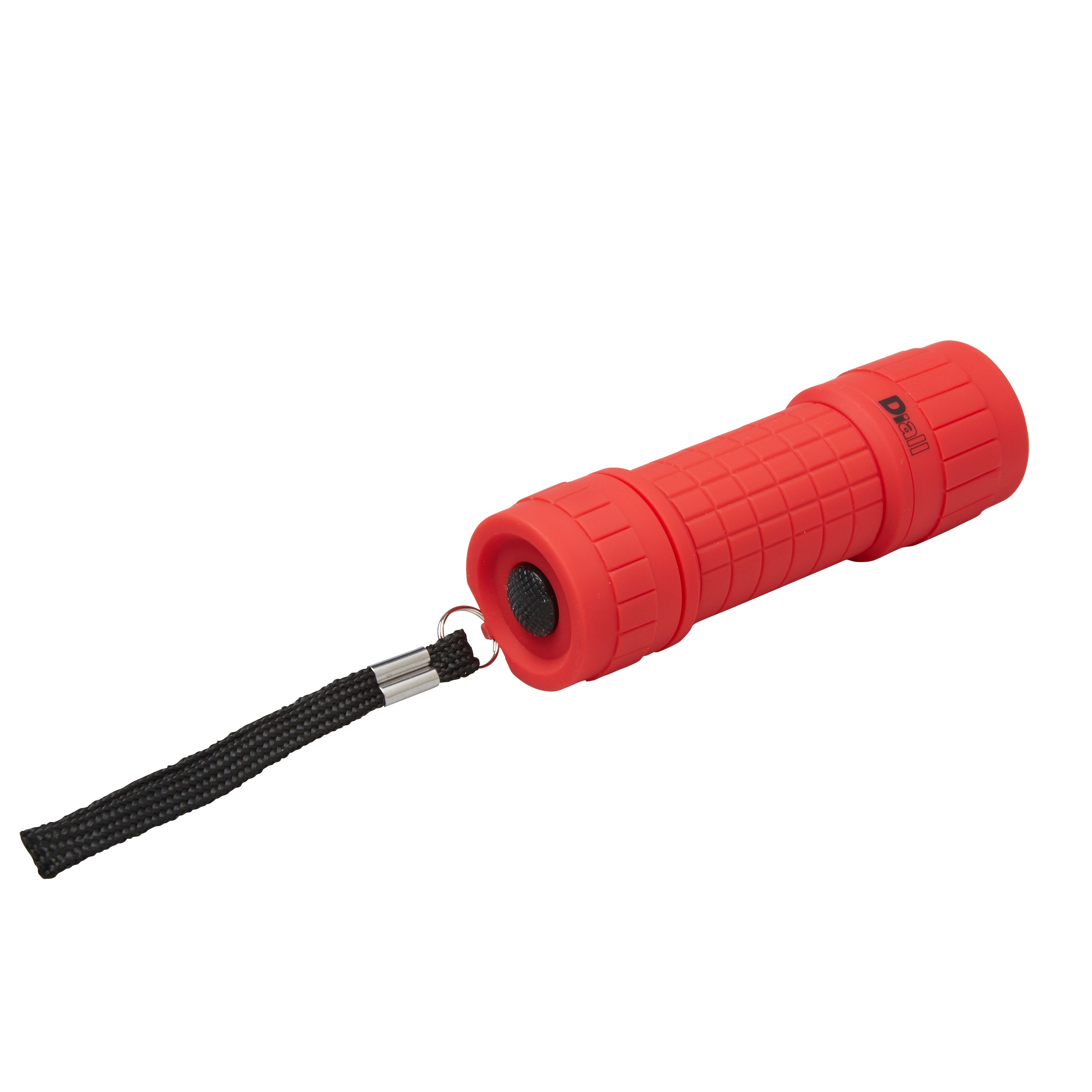 Diall Red 27lm LED Battery-powered Compact torch | DIY at B&Q