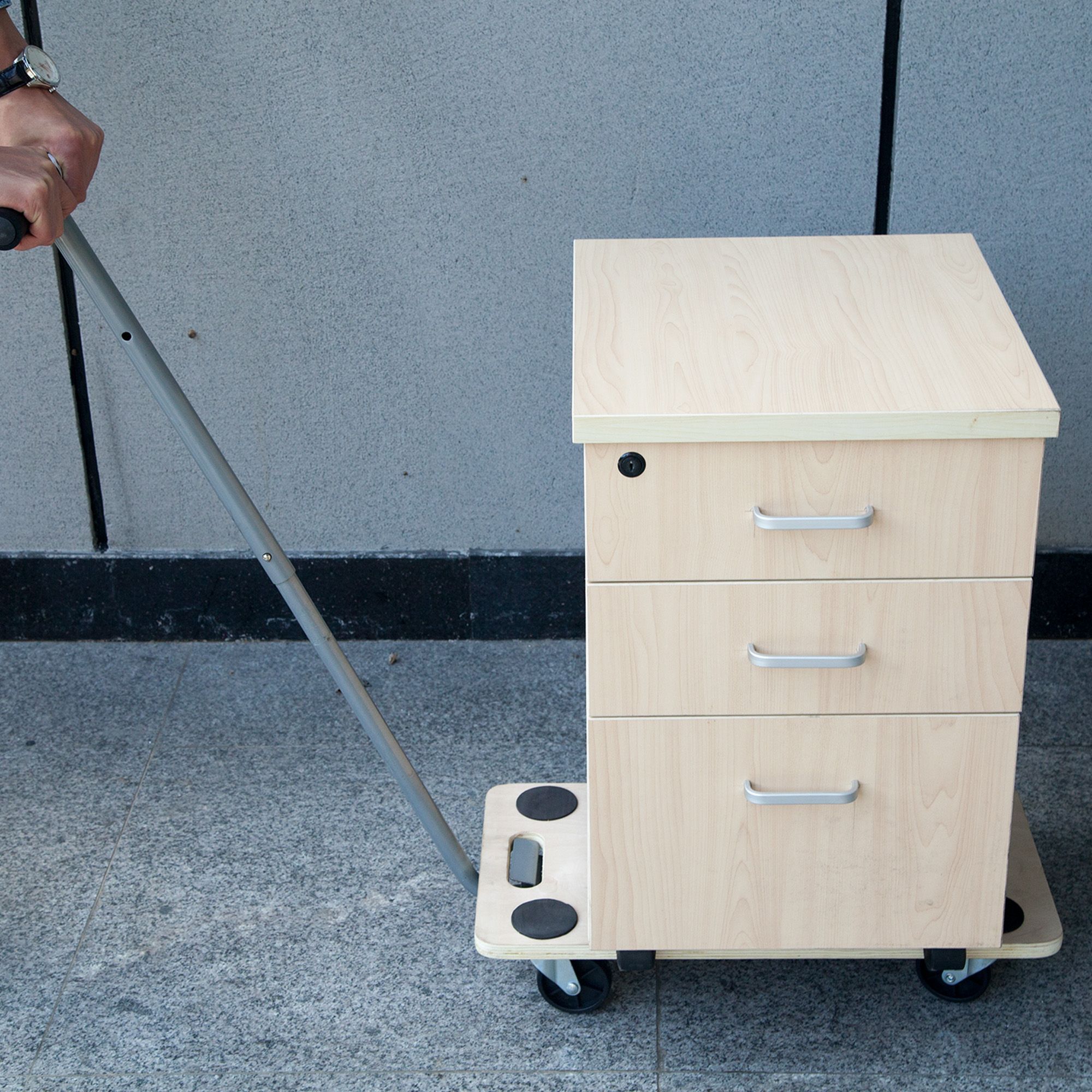 Diall Rubber topped Plastic Dolly, 200kg capacity - TR01