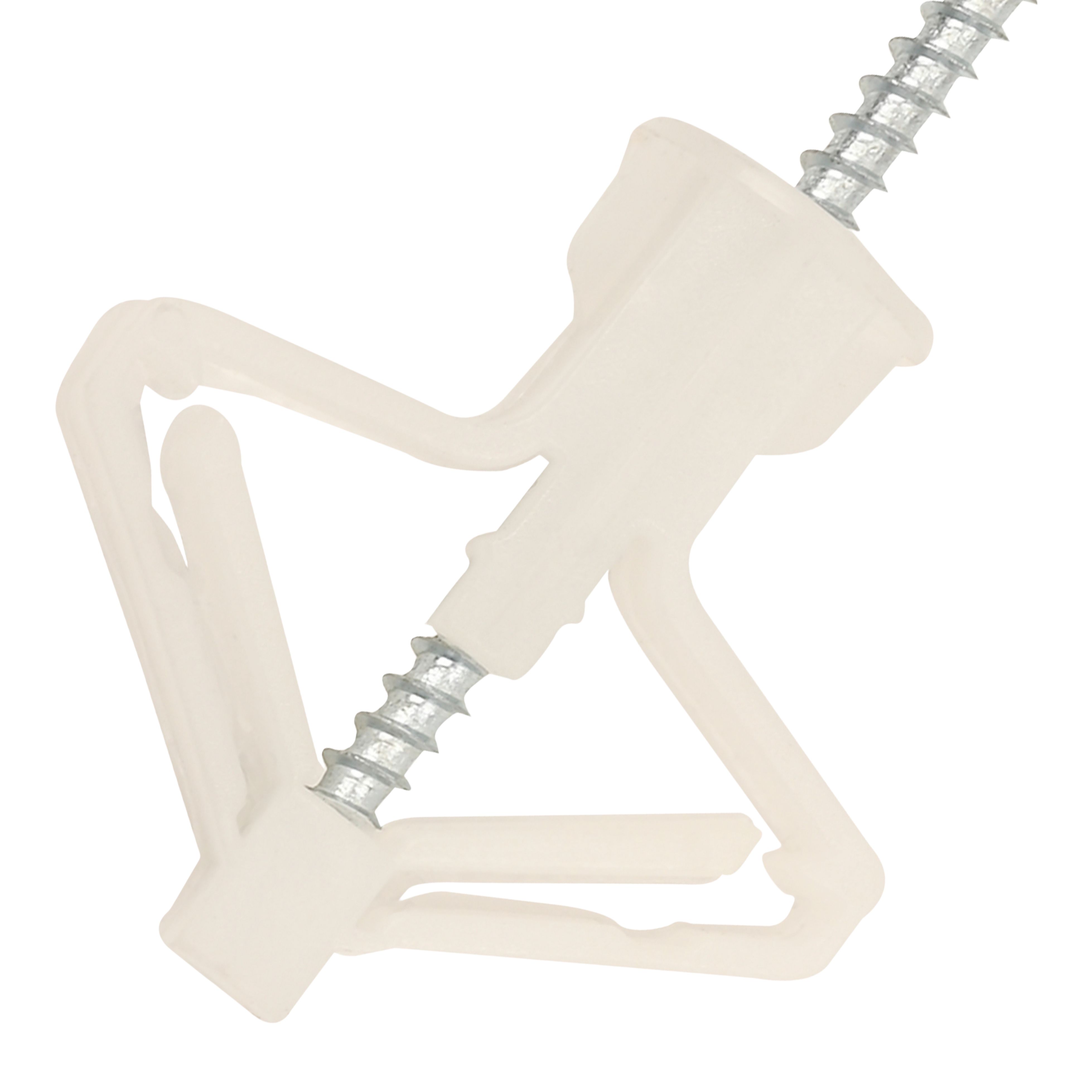 Diall Single Plasterboard Cavity fixing (Dia)10mm (L)50mm, Pack of 10