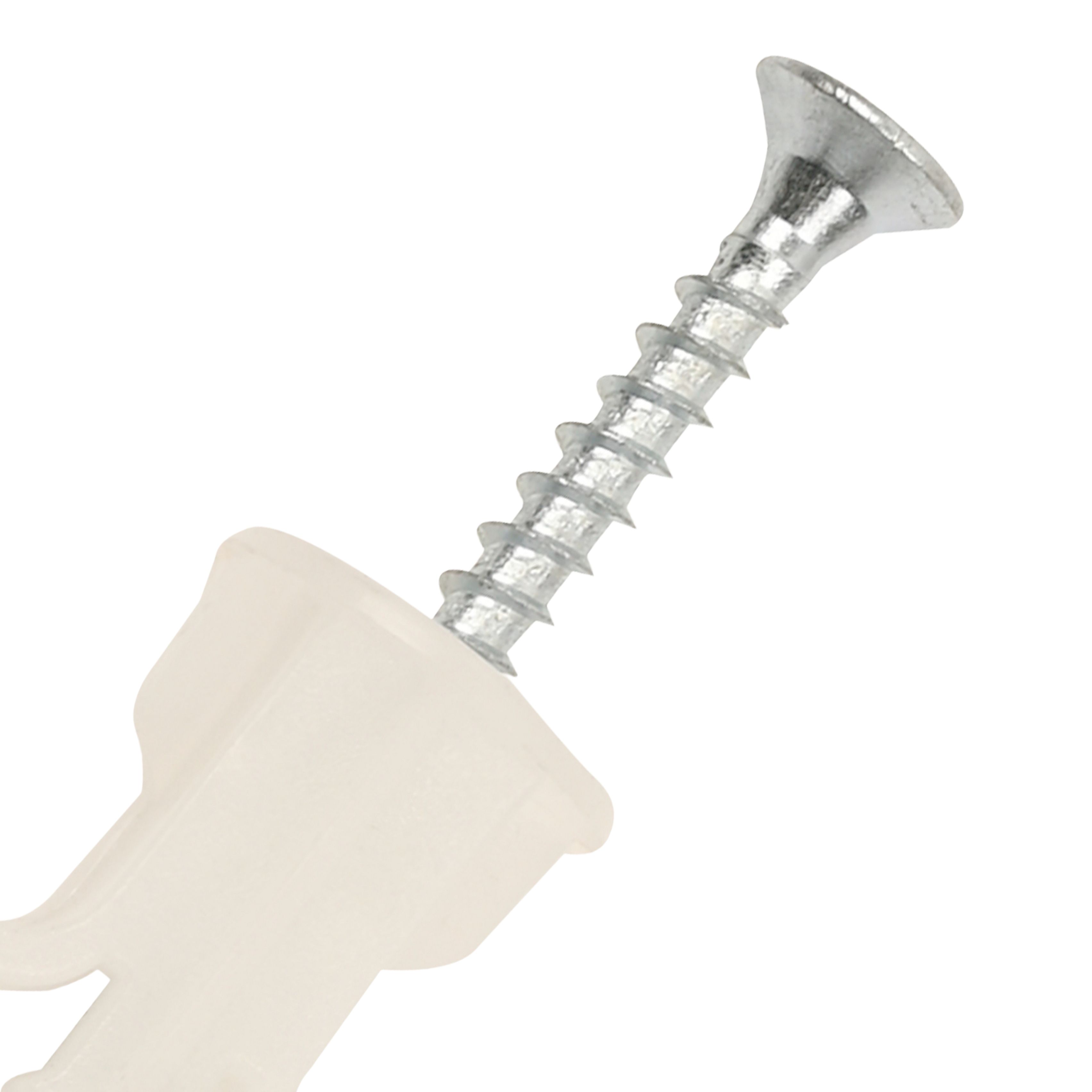 Diall Single Plasterboard Cavity fixing (Dia)10mm (L)50mm, Pack of 10