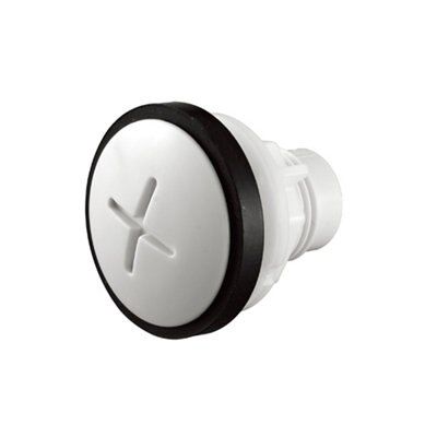 Diall White Acrylonitrile butadiene styrene (ABS) Cistern plug | DIY at B&Q